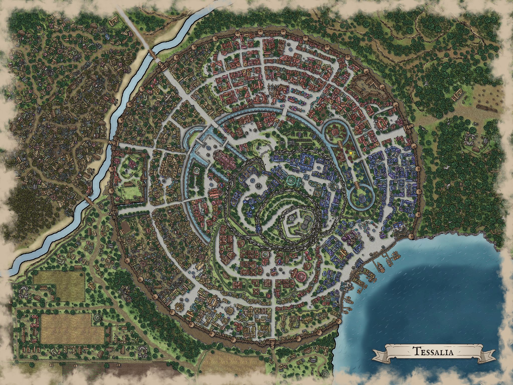Tessalia | Inkarnate - Create Fantasy Maps Online