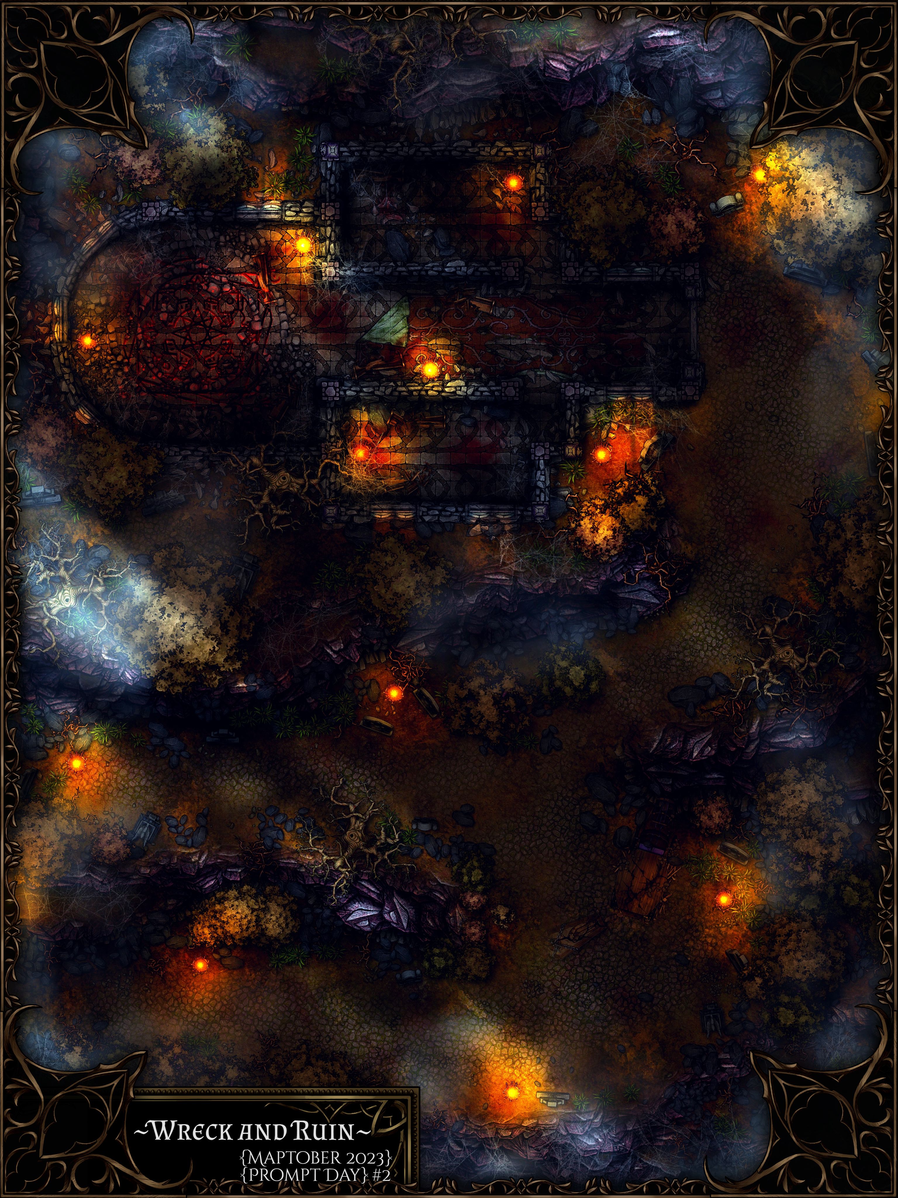 ~Maptober 2023 Prompt Day #2 Wreck and Ruin | Inkarnate - Create ...