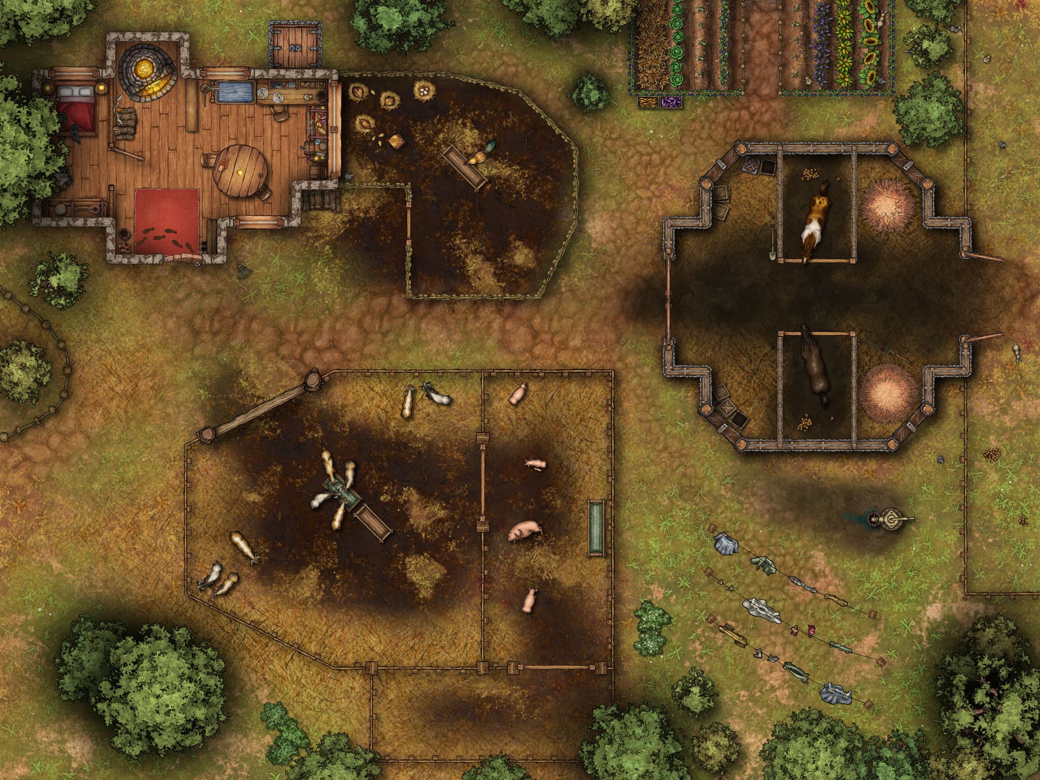 Farmstead | Inkarnate - Create Fantasy Maps Online