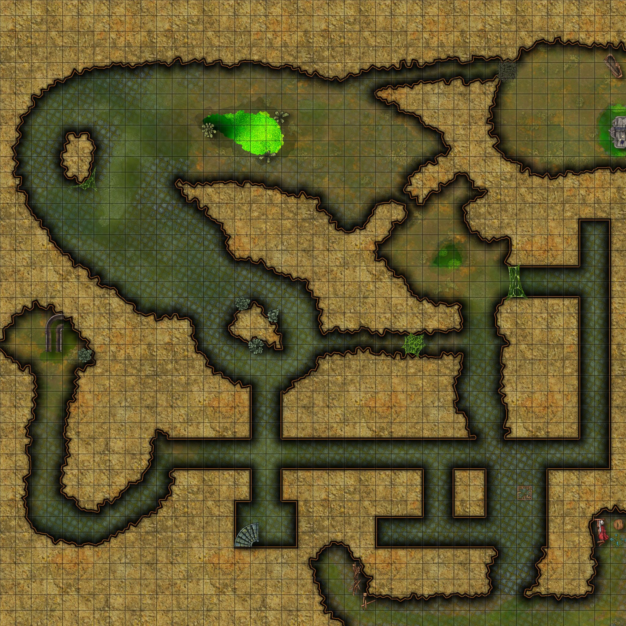 Toxic Sewer | Inkarnate - Create Fantasy Maps Online