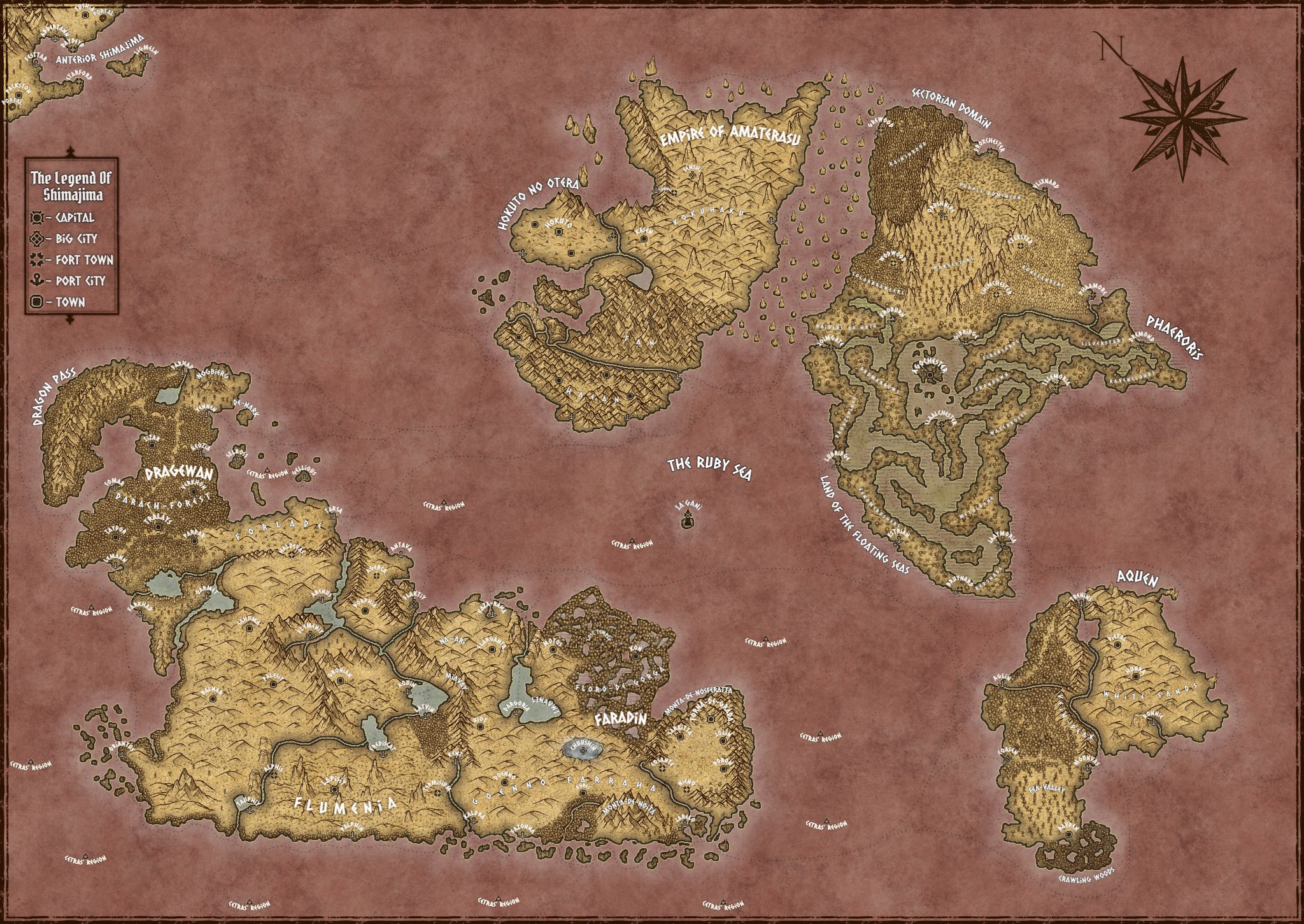 Shimajima | Inkarnate - Create Fantasy Maps Online