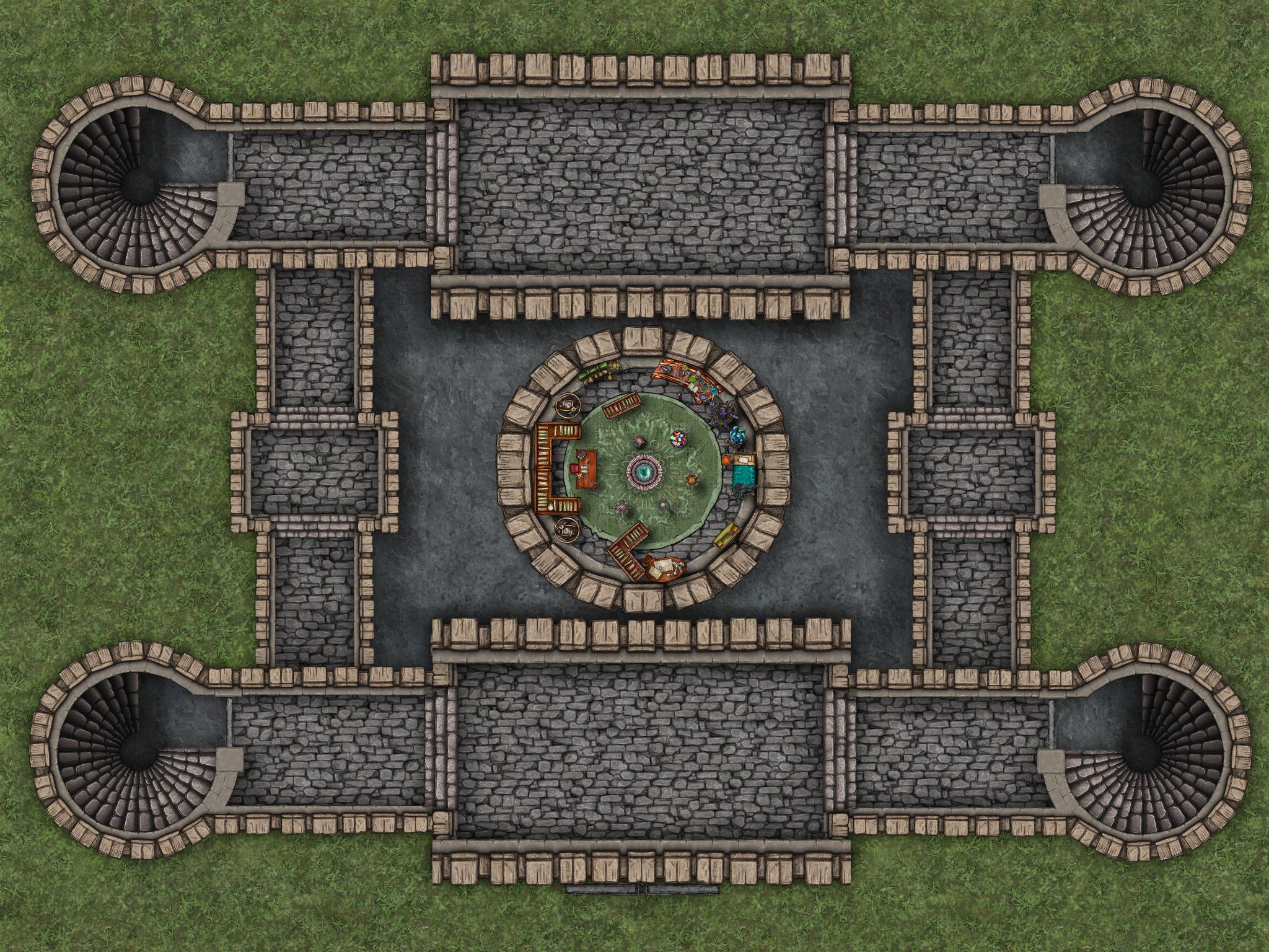 CoA - Katjie Stronghold | Inkarnate - Create Fantasy Maps Online