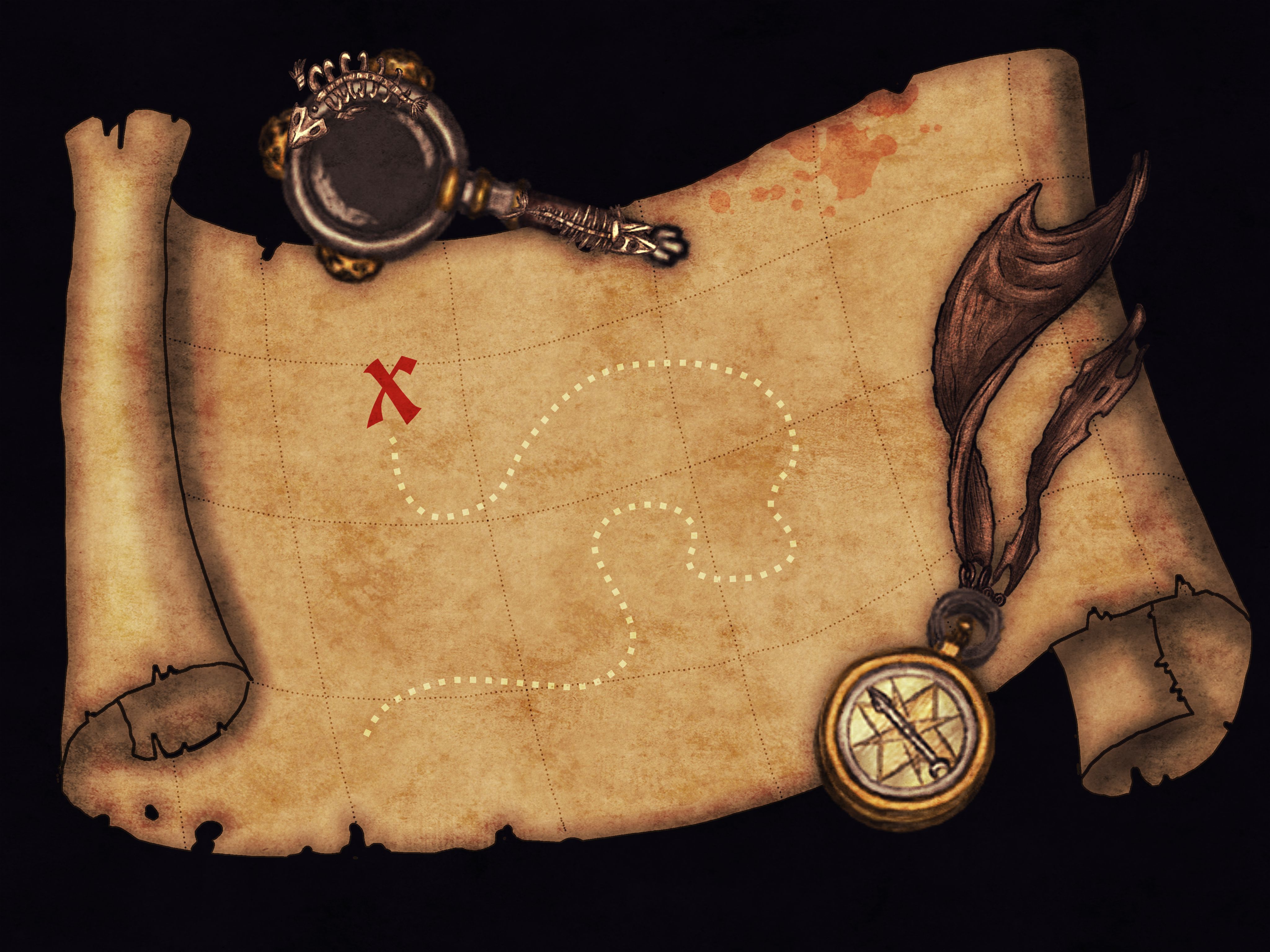 Treasure Map Template | Inkarnate - Create Fantasy Maps Online
