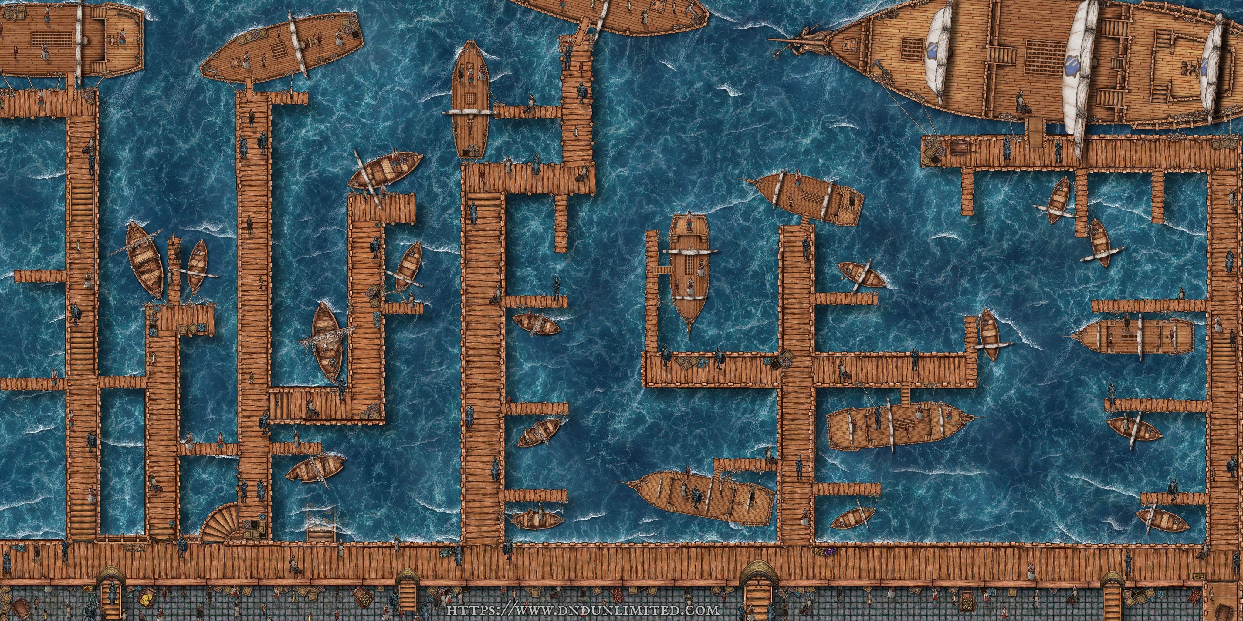The Docks | Inkarnate - Create Fantasy Maps Online