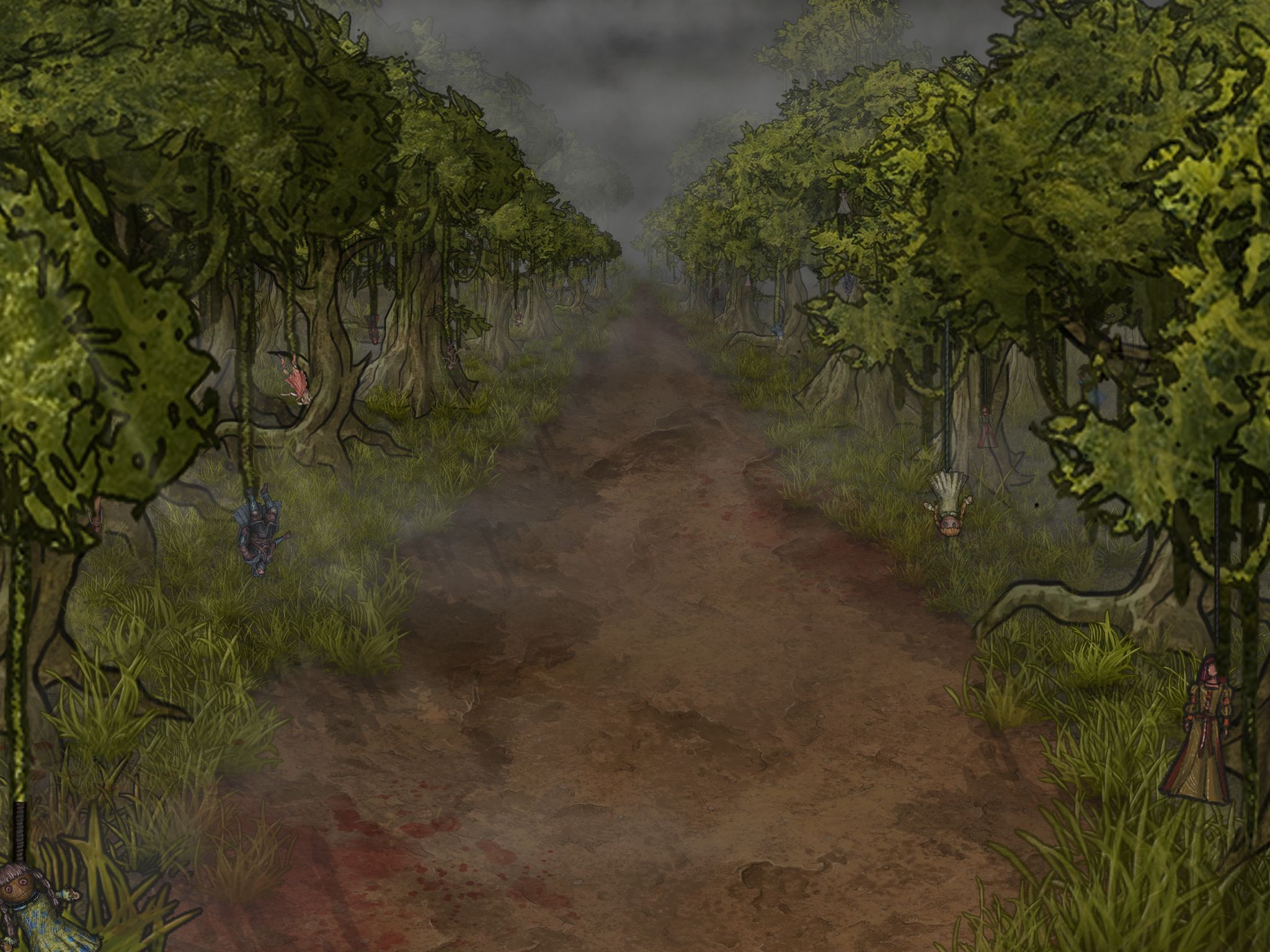 Road to the Old Mill | Inkarnate - Create Fantasy Maps Online
