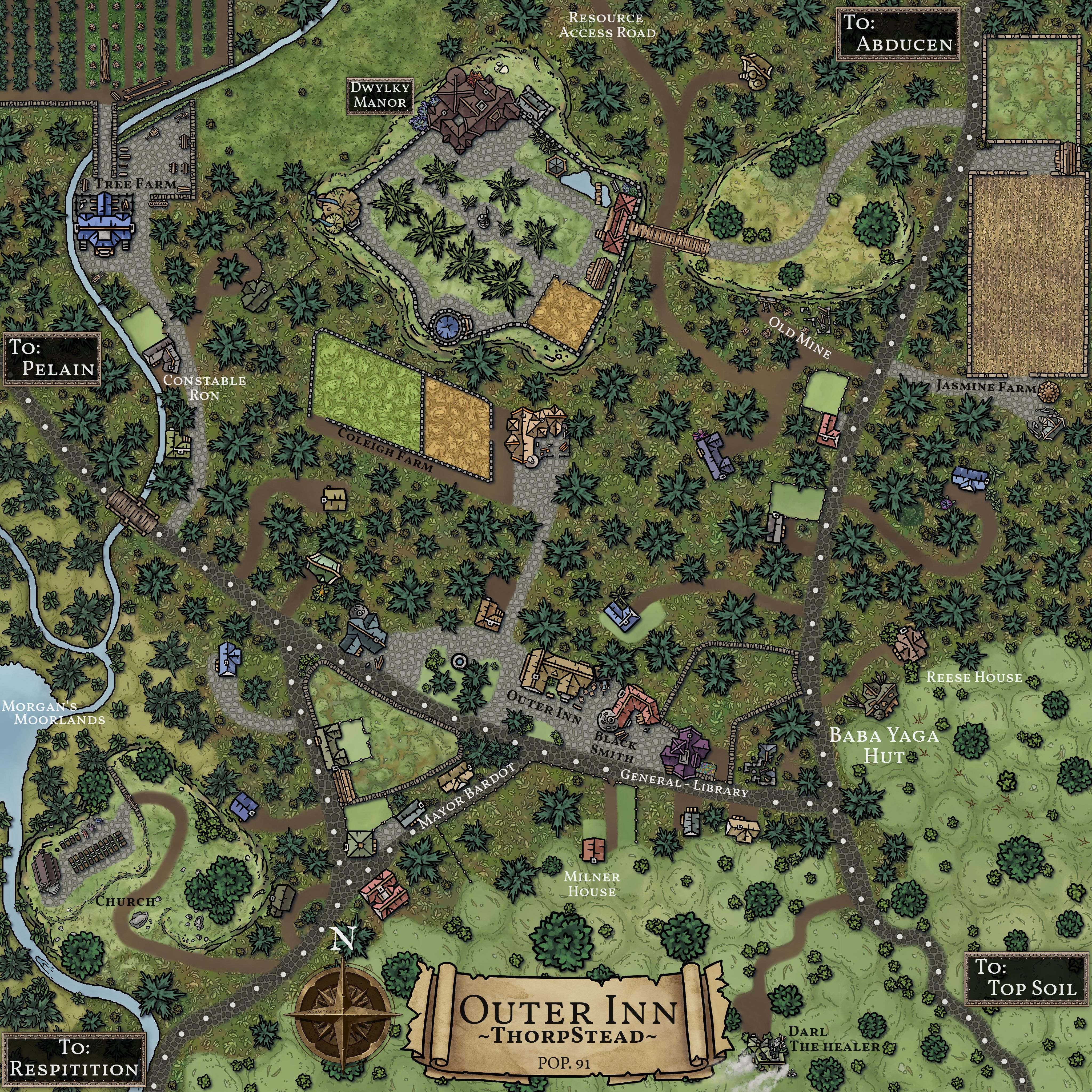 Outer Inn ThorpStead (Better Fields) | Inkarnate - Create Fantasy Maps ...