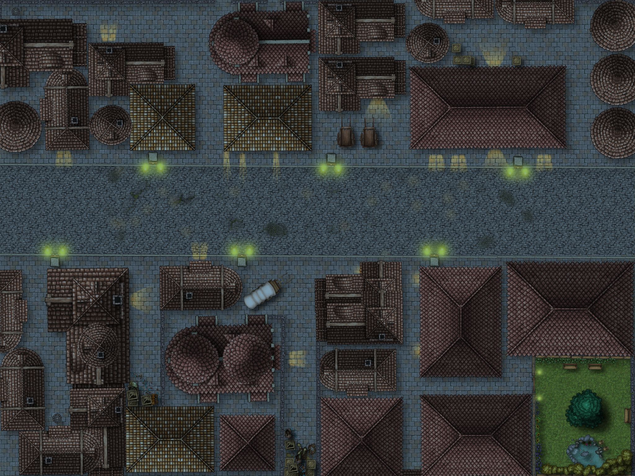 City Street | Inkarnate - Create Fantasy Maps Online
