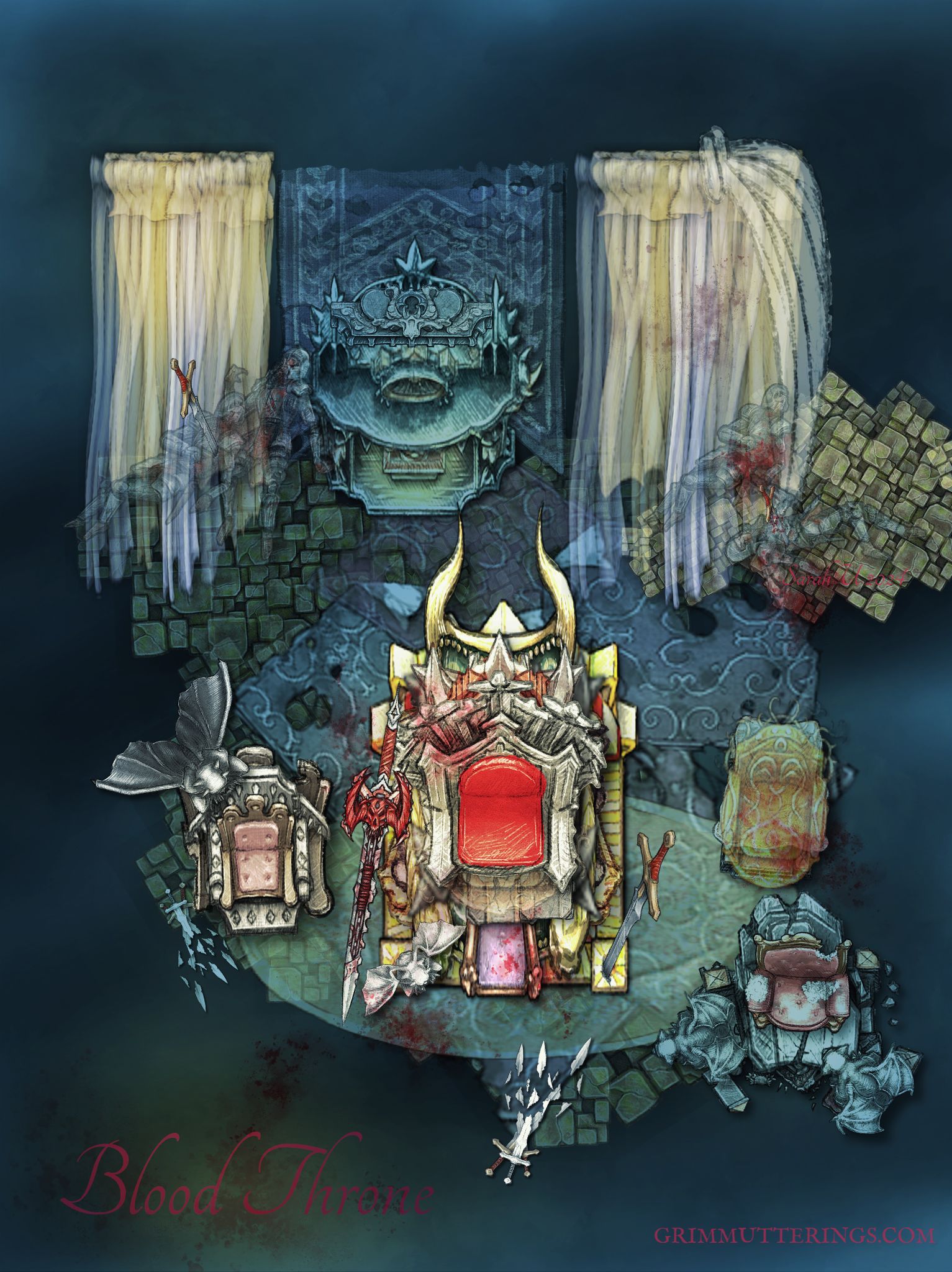 Blood Throne | Inkarnate - Create Fantasy Maps Online