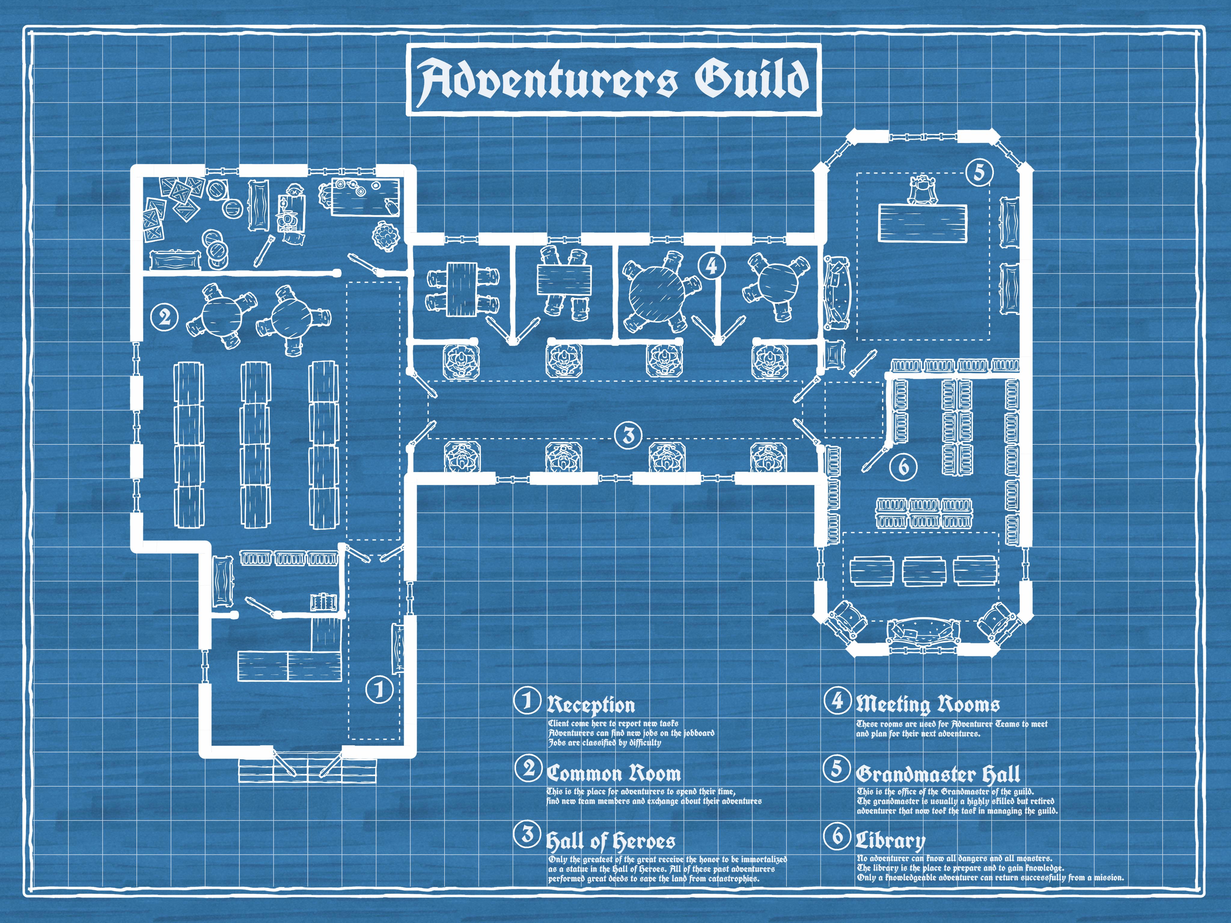 Adventurer Guild | Inkarnate - Create Fantasy Maps Online