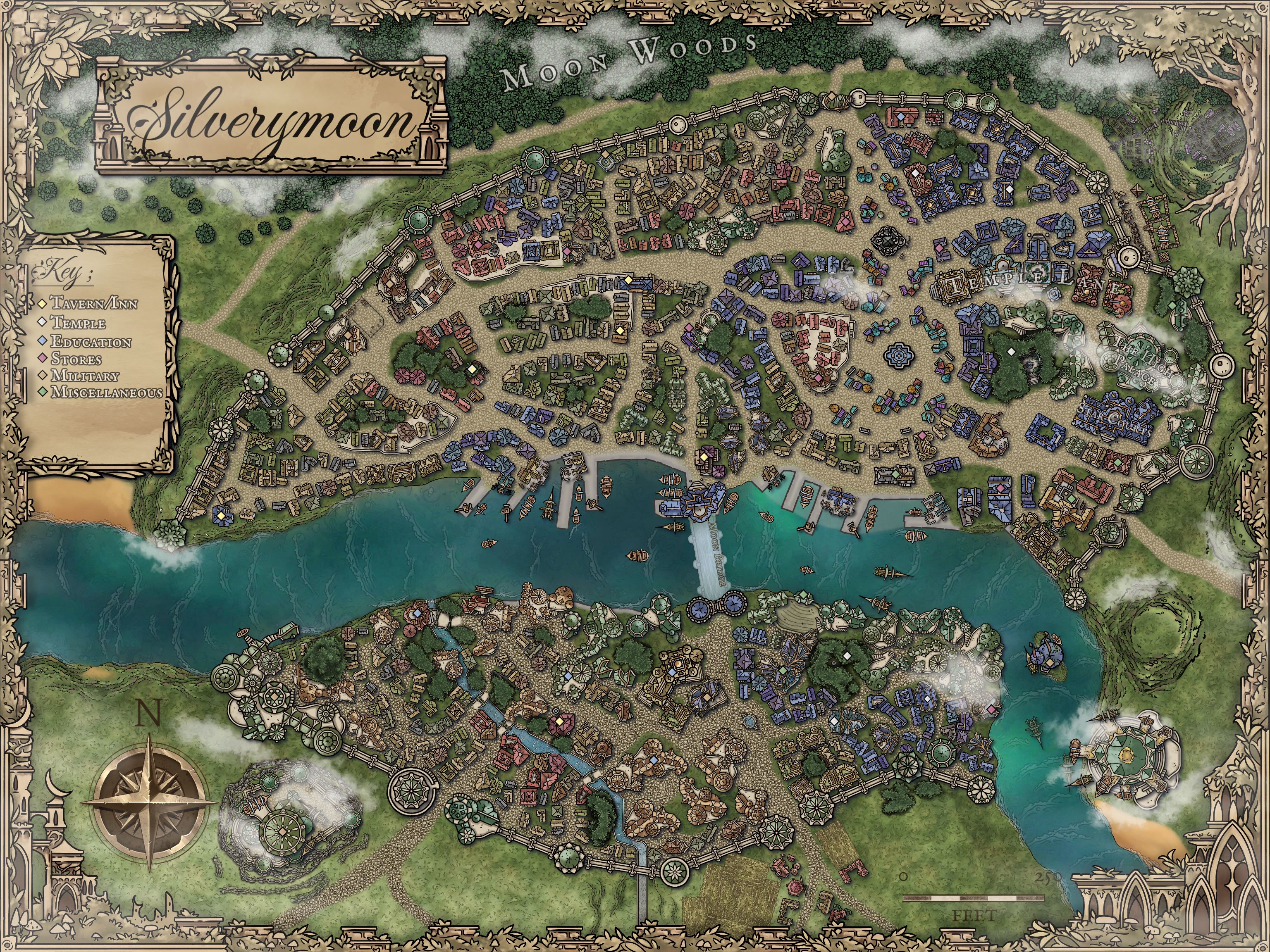 Silverymoon | Inkarnate - Create Fantasy Maps Online