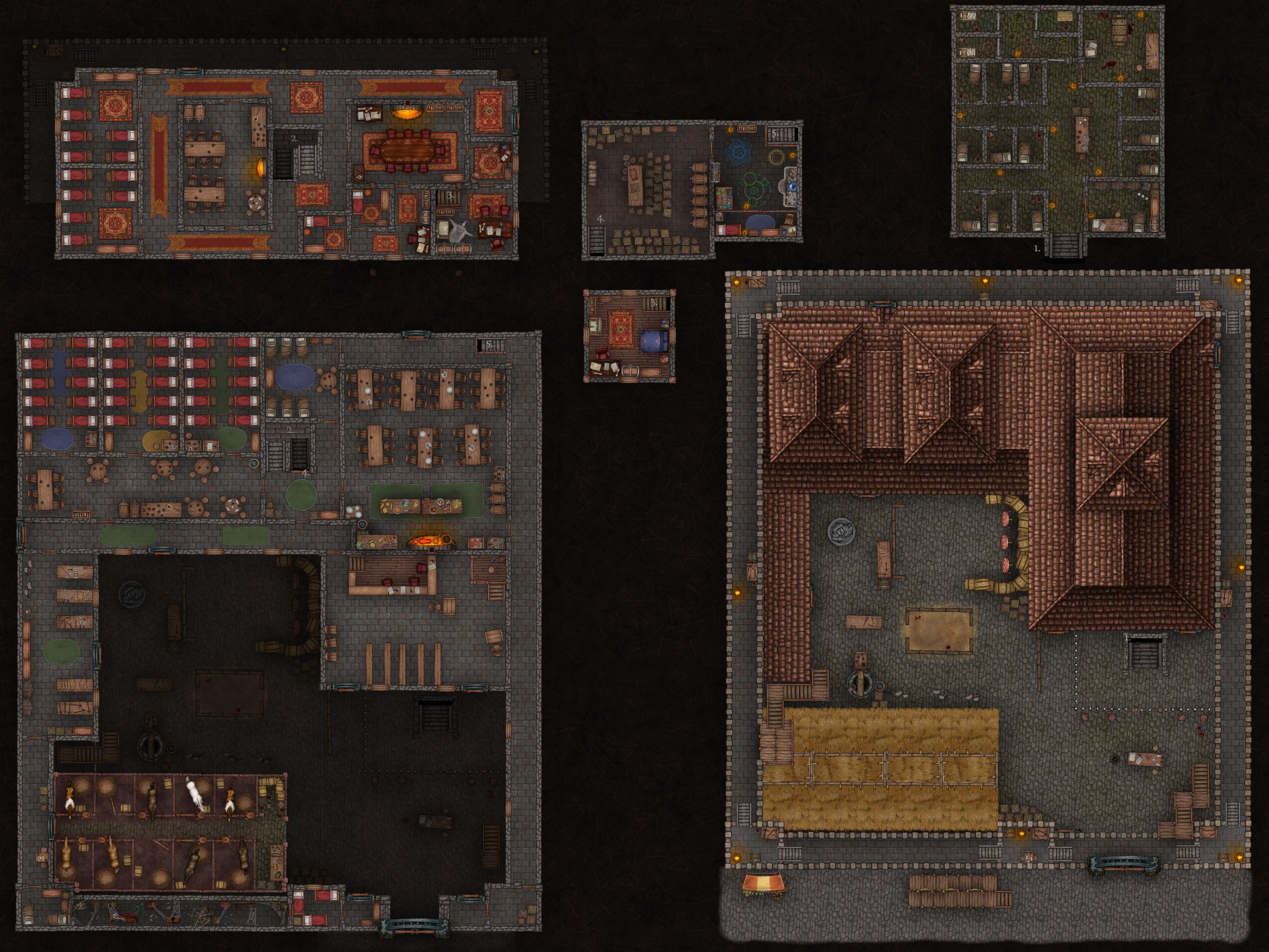 City Watch Barracks | Inkarnate - Create Fantasy Maps Online