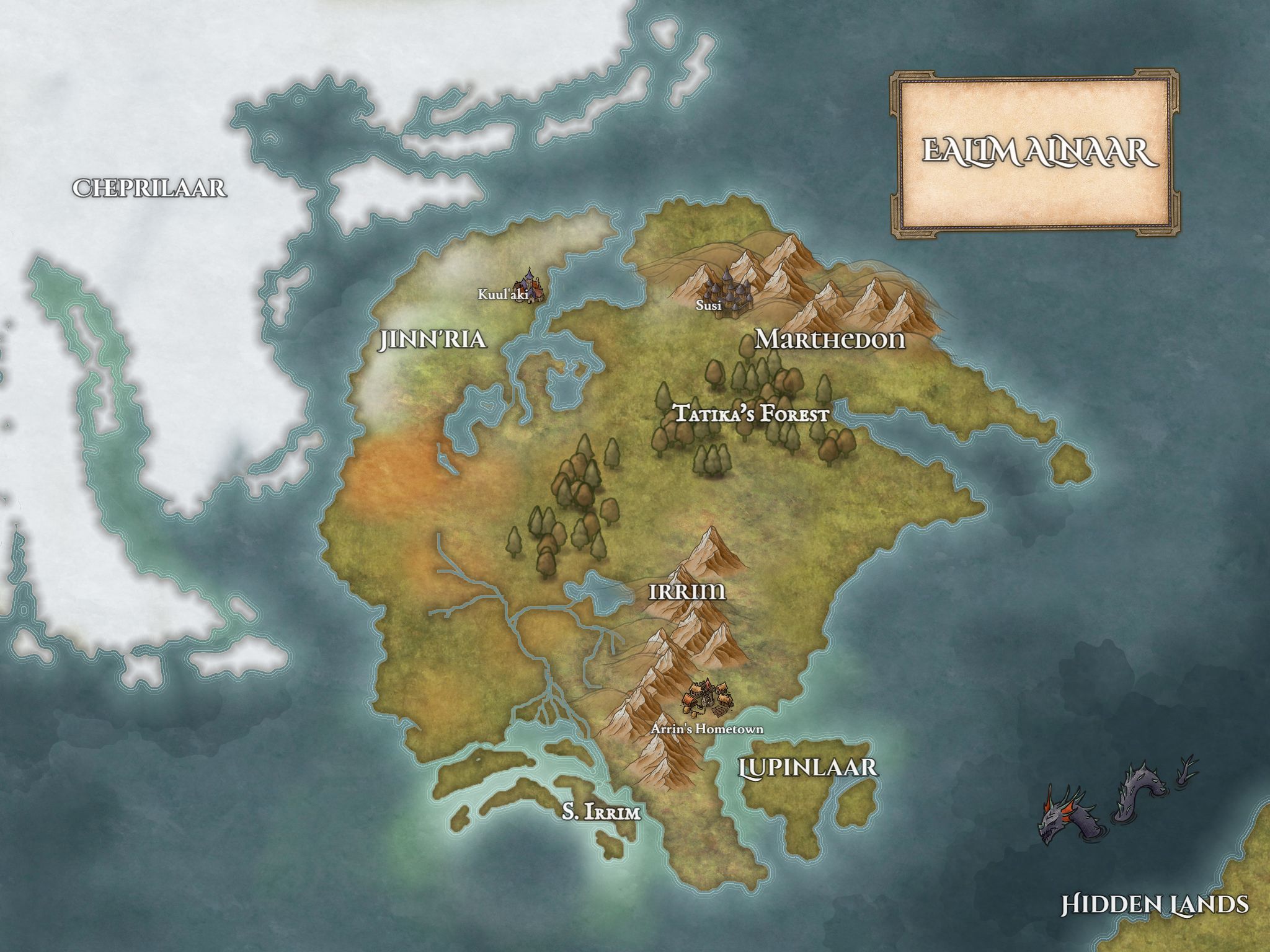 Ealim Alnaar | Inkarnate - Create Fantasy Maps Online