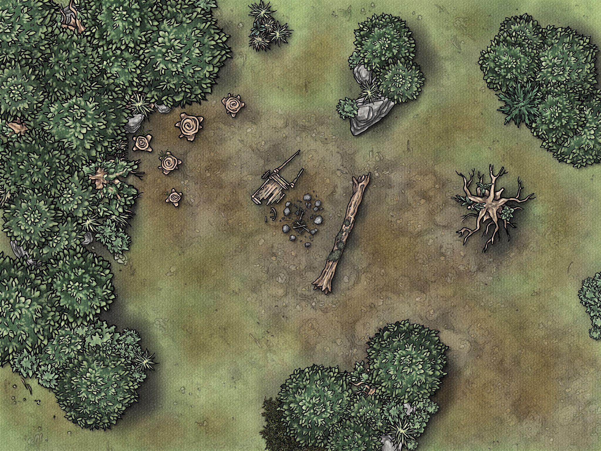 Camp Site | Inkarnate - Create Fantasy Maps Online