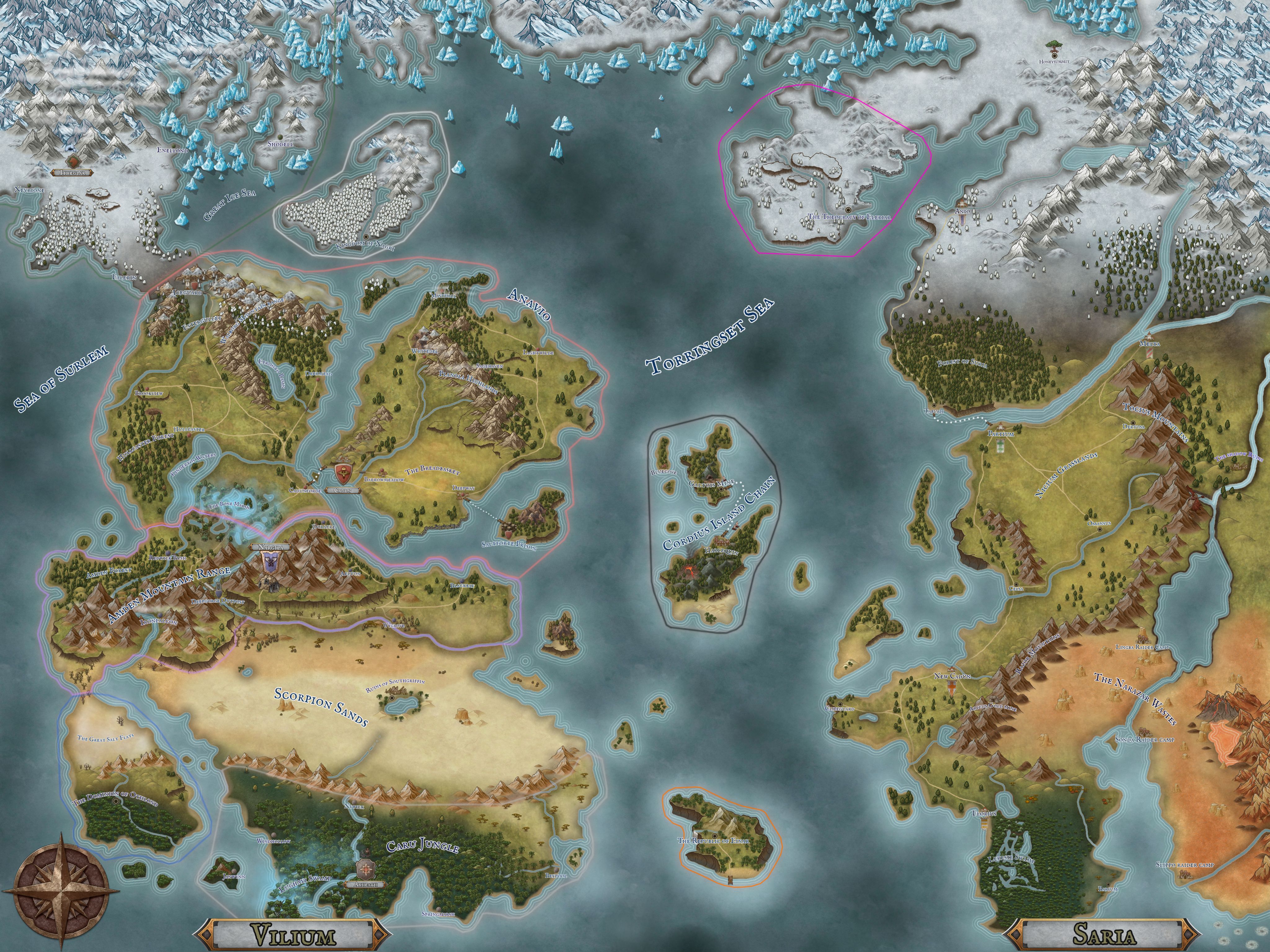 Work in progress | Inkarnate - Create Fantasy Maps Online