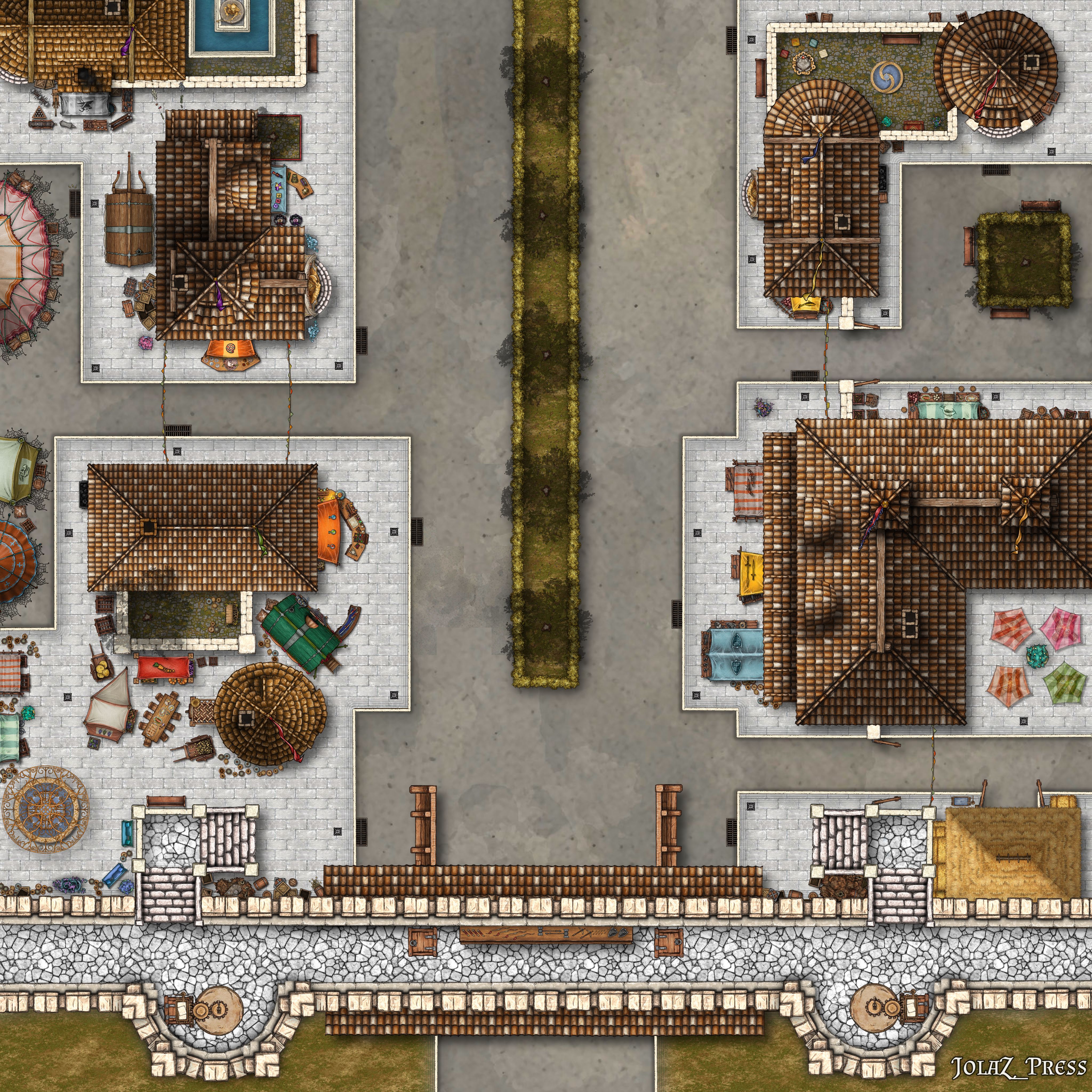 (My view) Baldur's Gate: Basilisk Gate (No Grid). | Inkarnate - Create ...