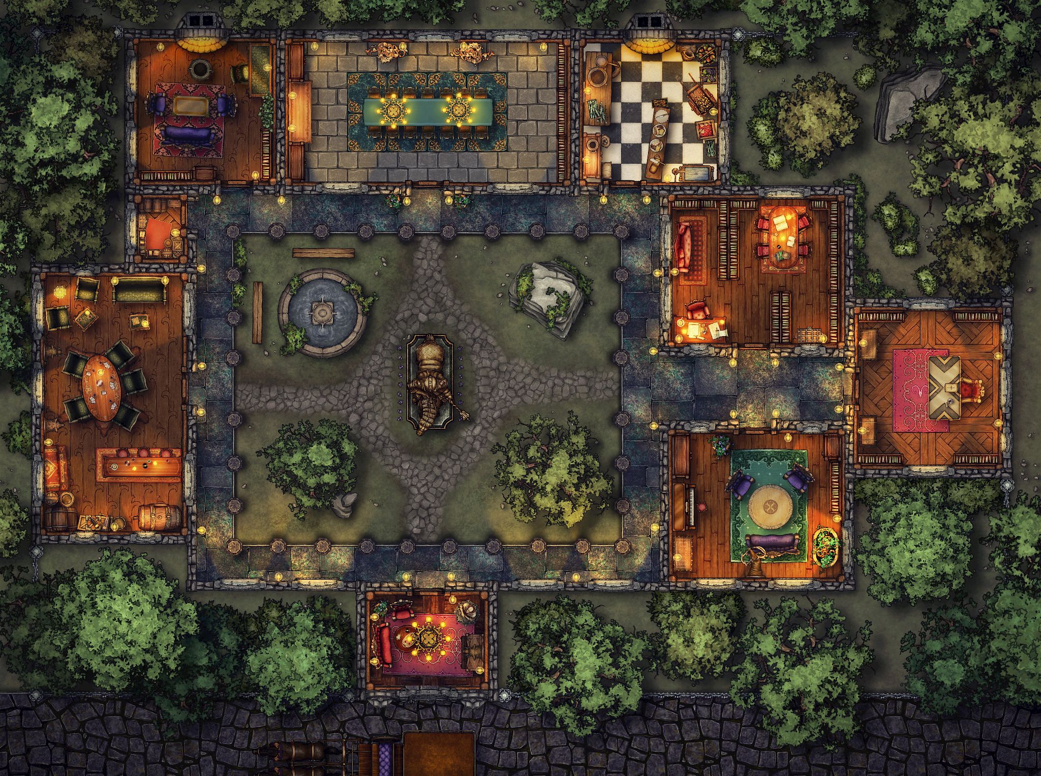 Noble House | Inkarnate - Create Fantasy Maps Online