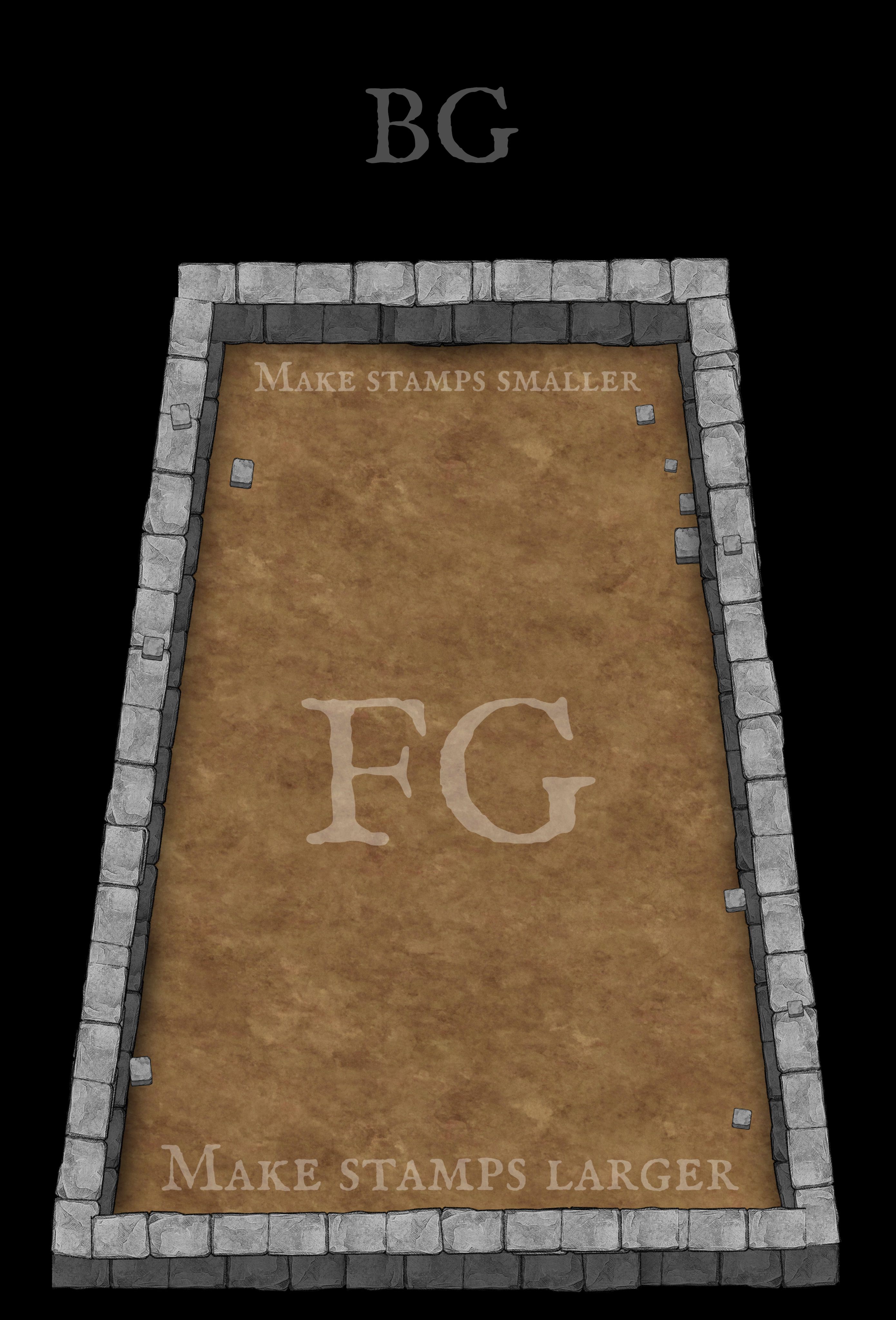 Boss Battle Arena Template | Inkarnate - Create Fantasy Maps Online