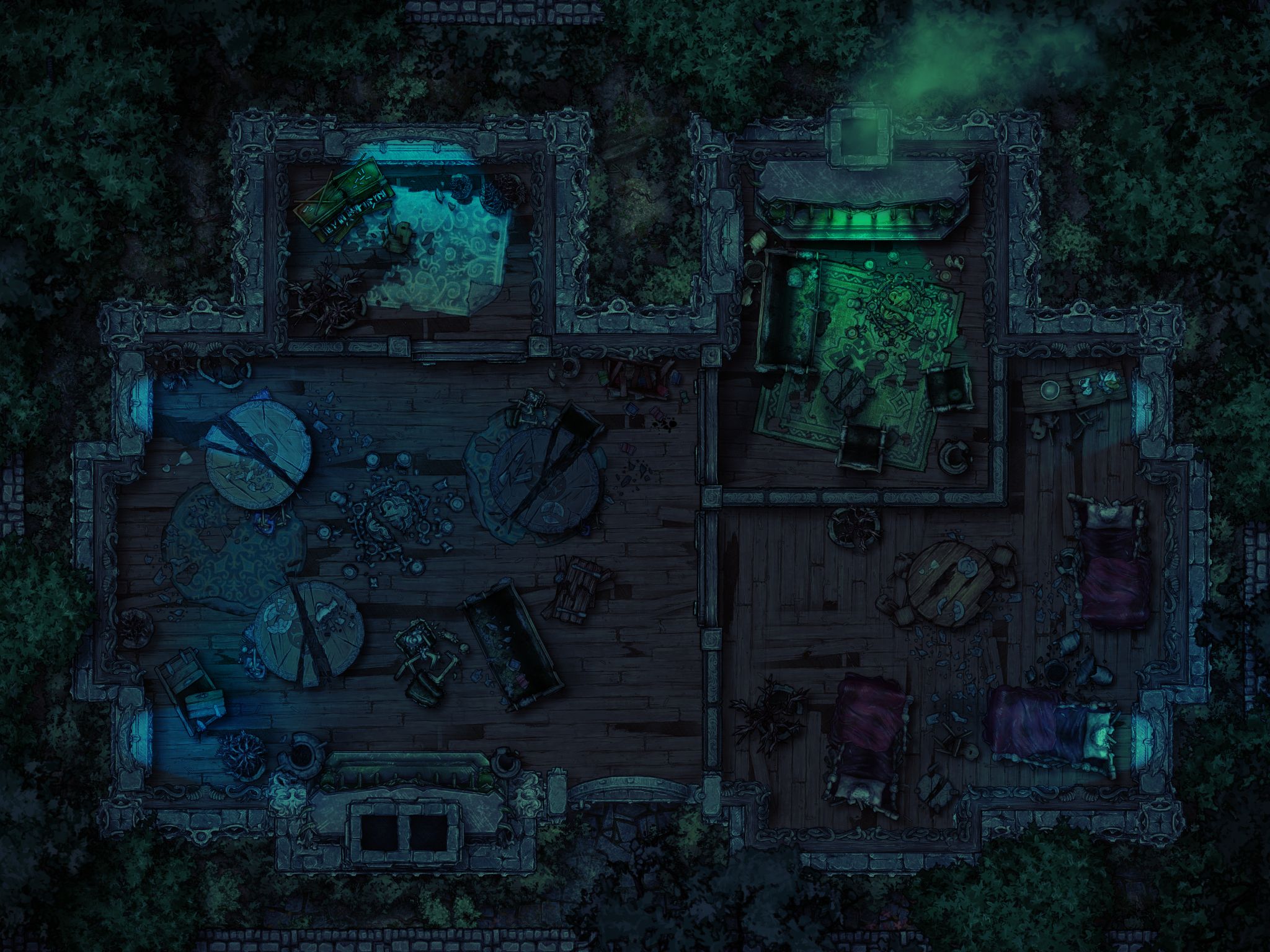 The Kit & Whistle | Haunted Inn | Inkarnate - Create Fantasy Maps Online