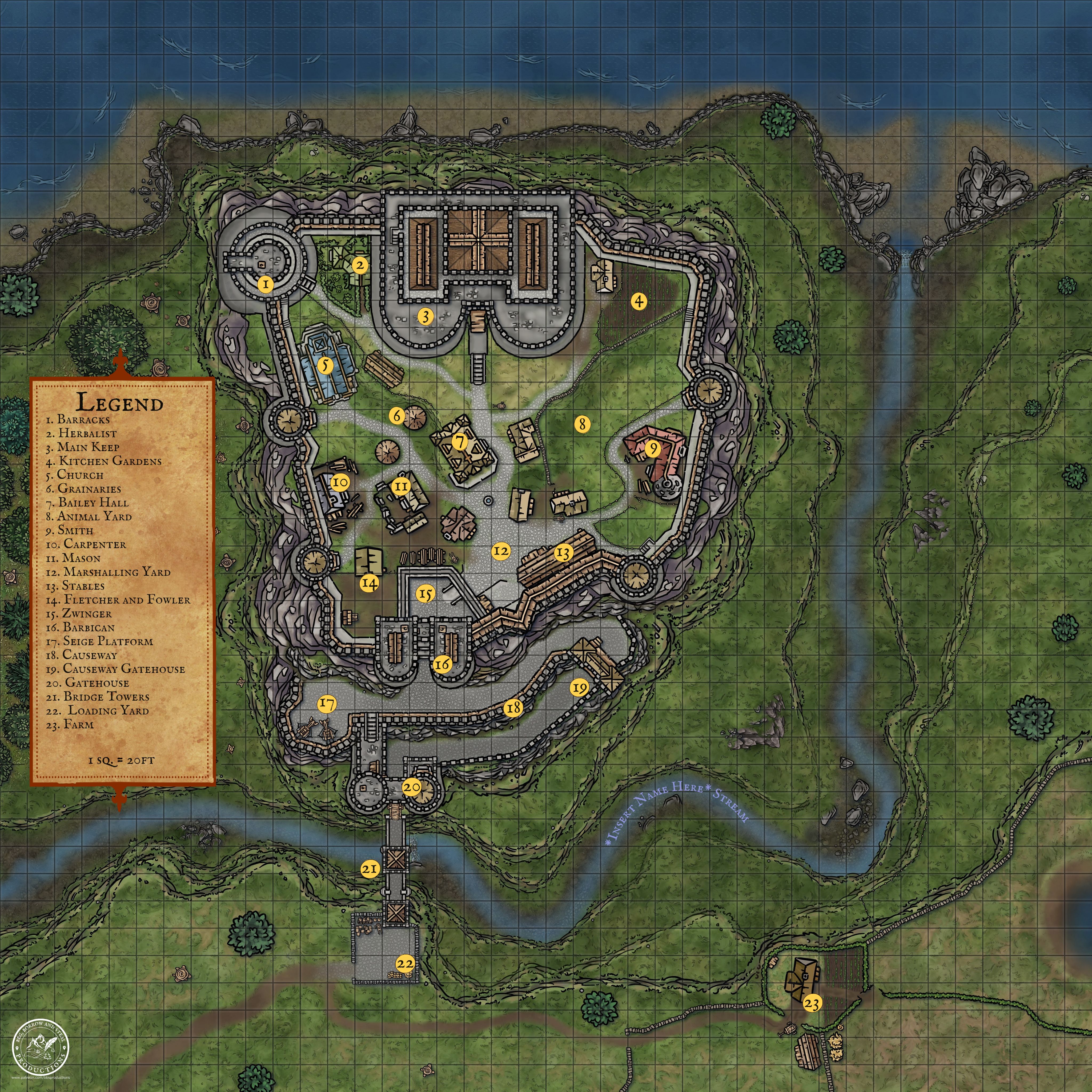 Castle Overview w/Labels | Inkarnate - Create Fantasy Maps Online