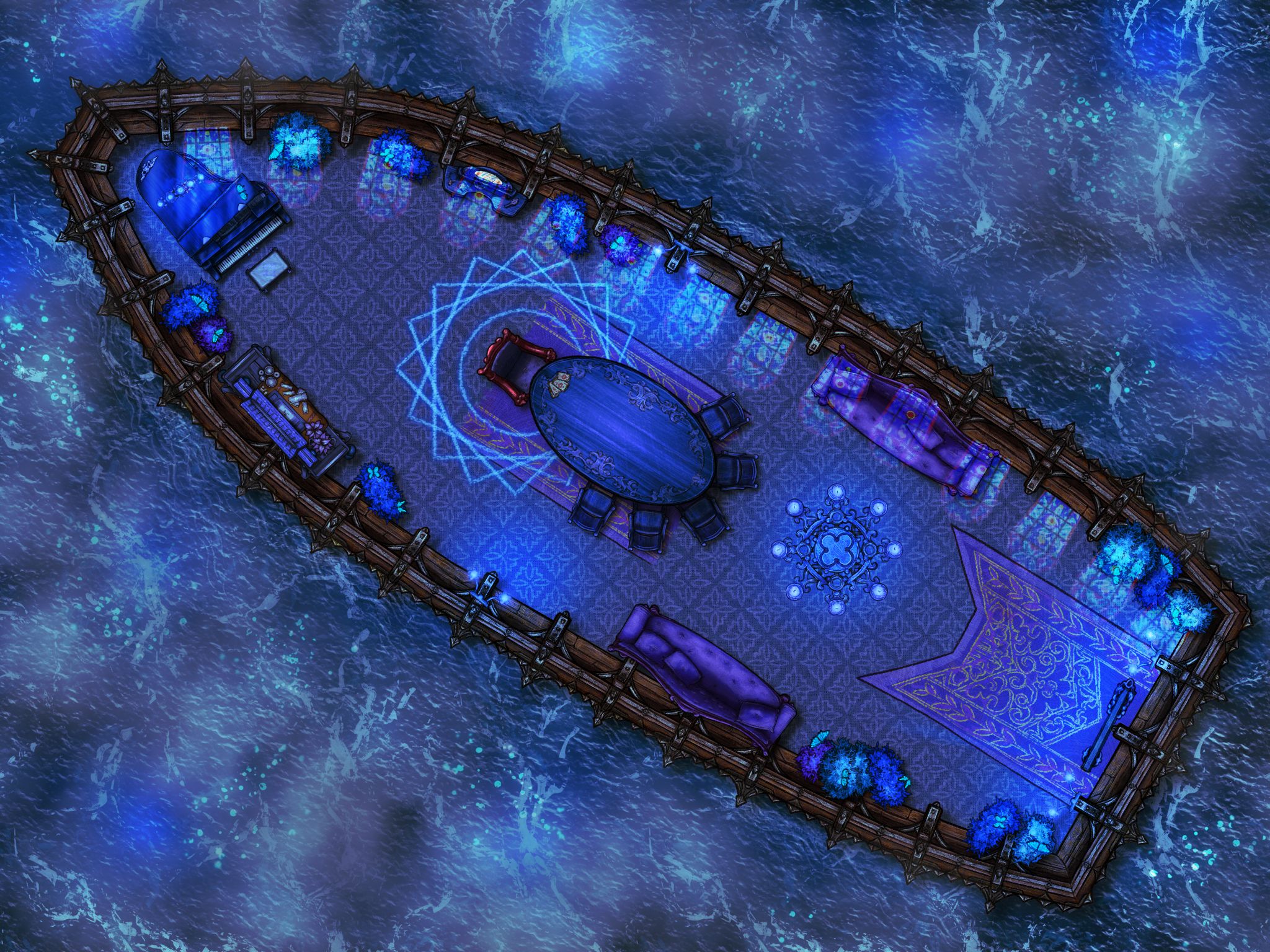 The Velvet Room - Sea of Souls | Inkarnate - Create Fantasy Maps Online