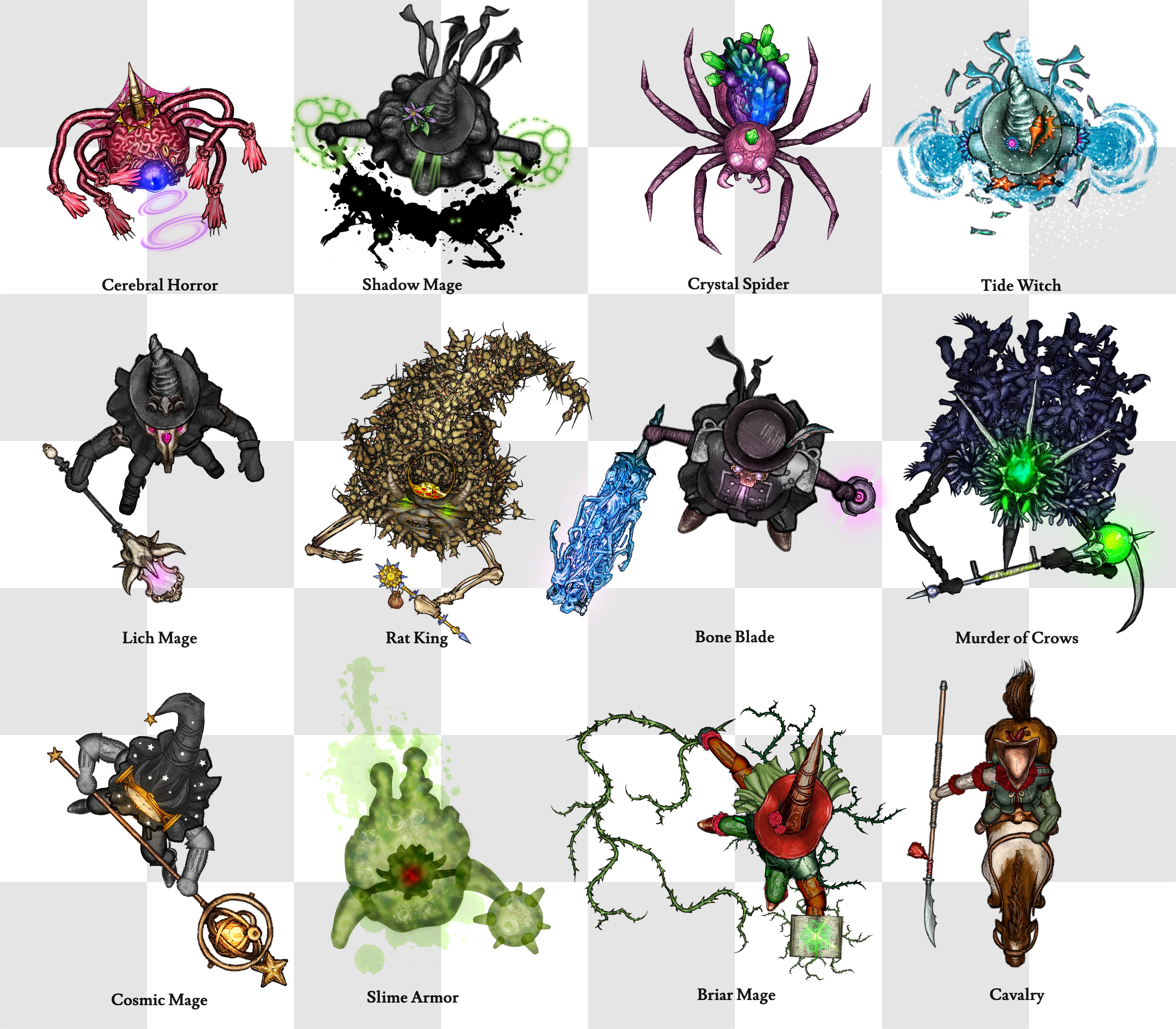 Misc Monster Tokens 2 | Inkarnate - Create Fantasy Maps Online