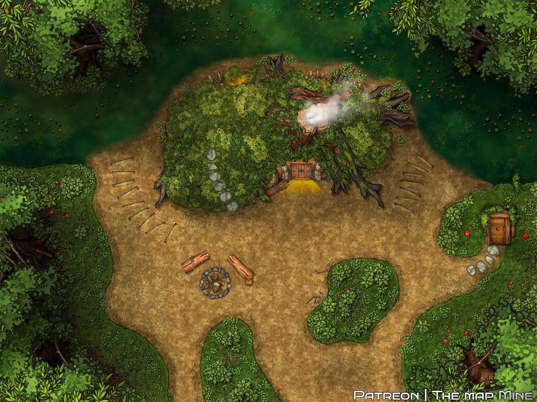 Ogre Home | Inkarnate - Create Fantasy Maps Online