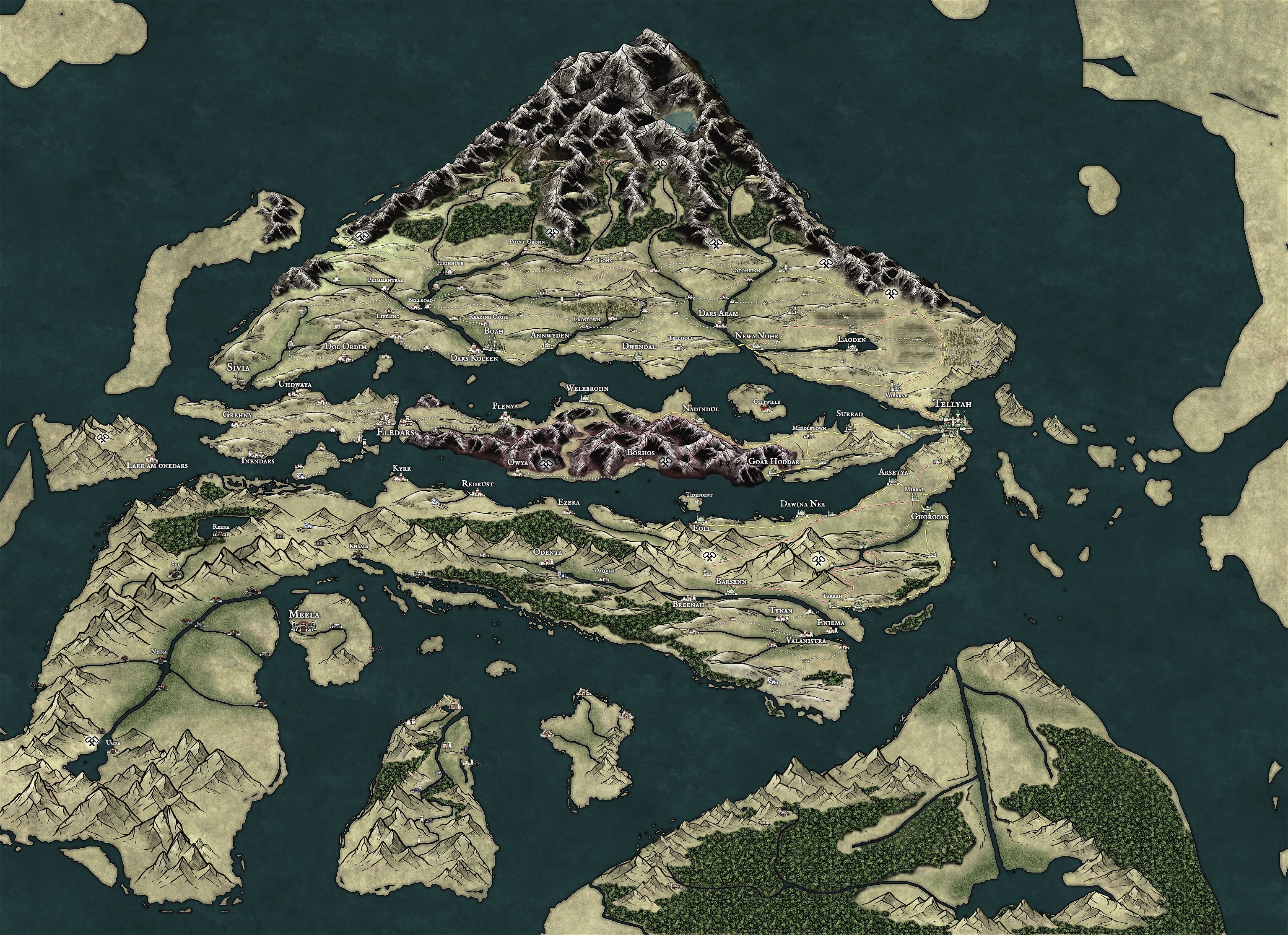 The Vain | Inkarnate - Create Fantasy Maps Online