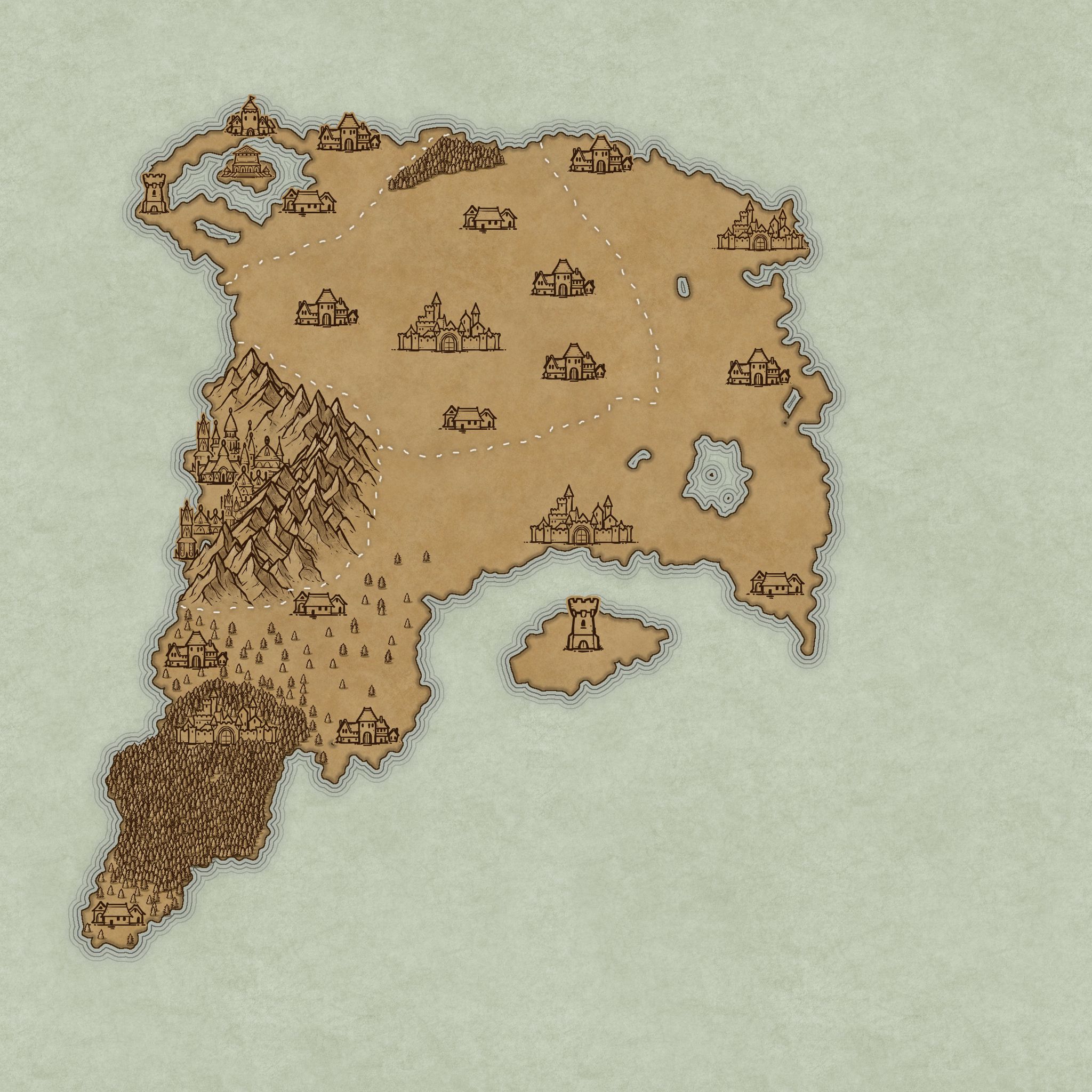 Kardun | Inkarnate - Create Fantasy Maps Online