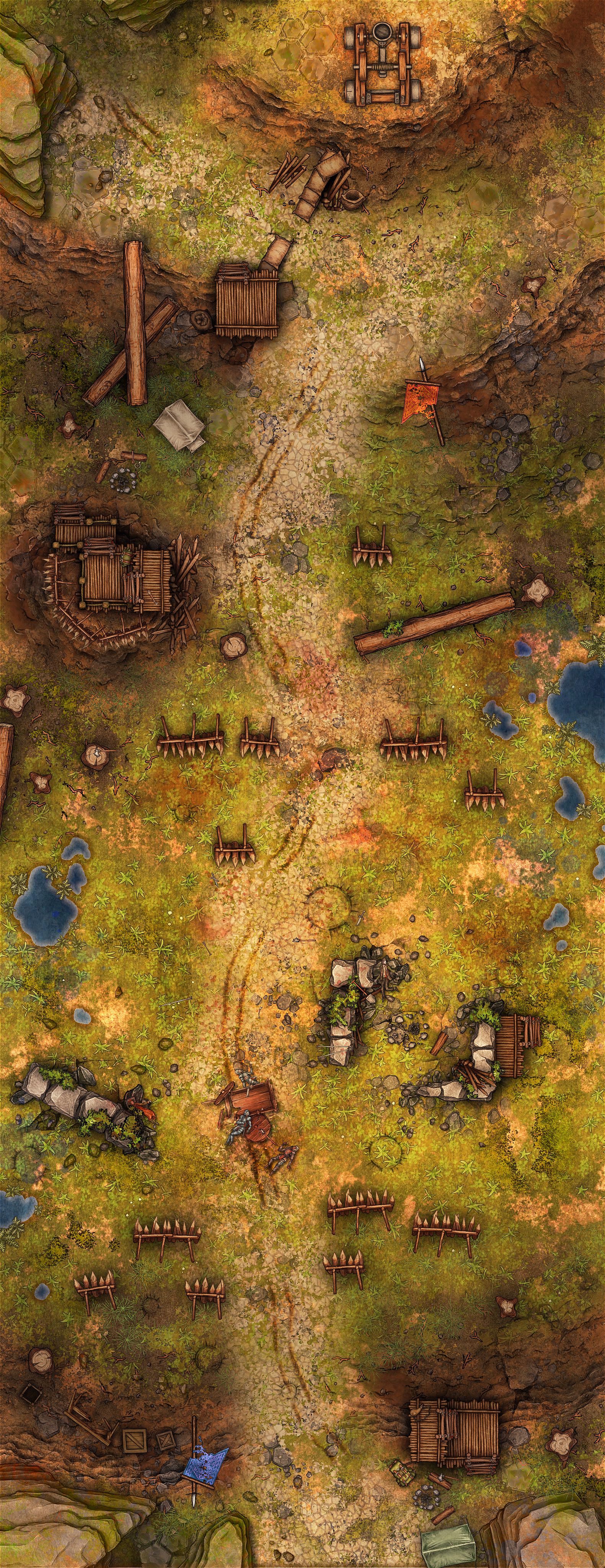 Bloody Battlefield | Inkarnate - Create Fantasy Maps Online
