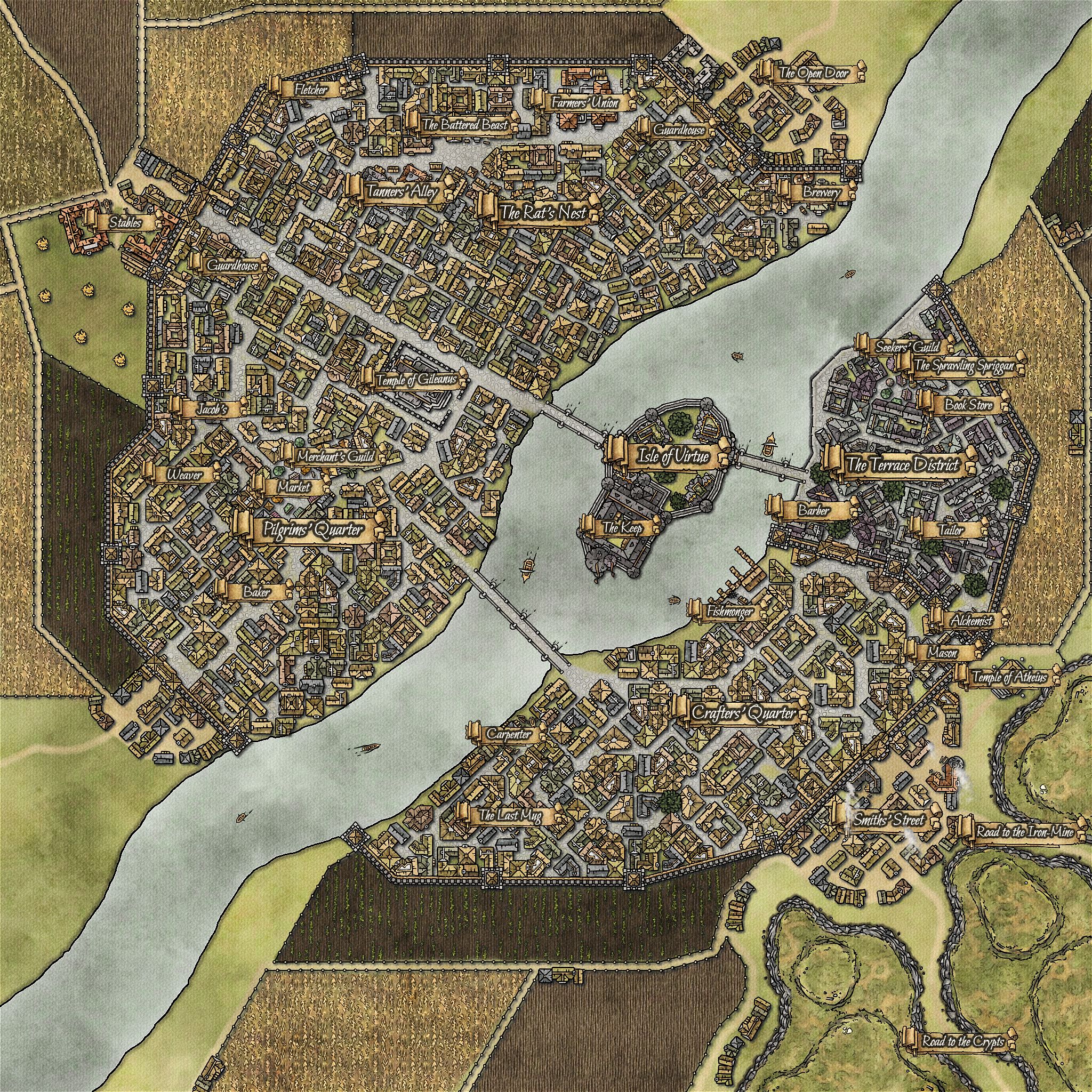 Whitehall 2.0 | Inkarnate - Create Fantasy Maps Online