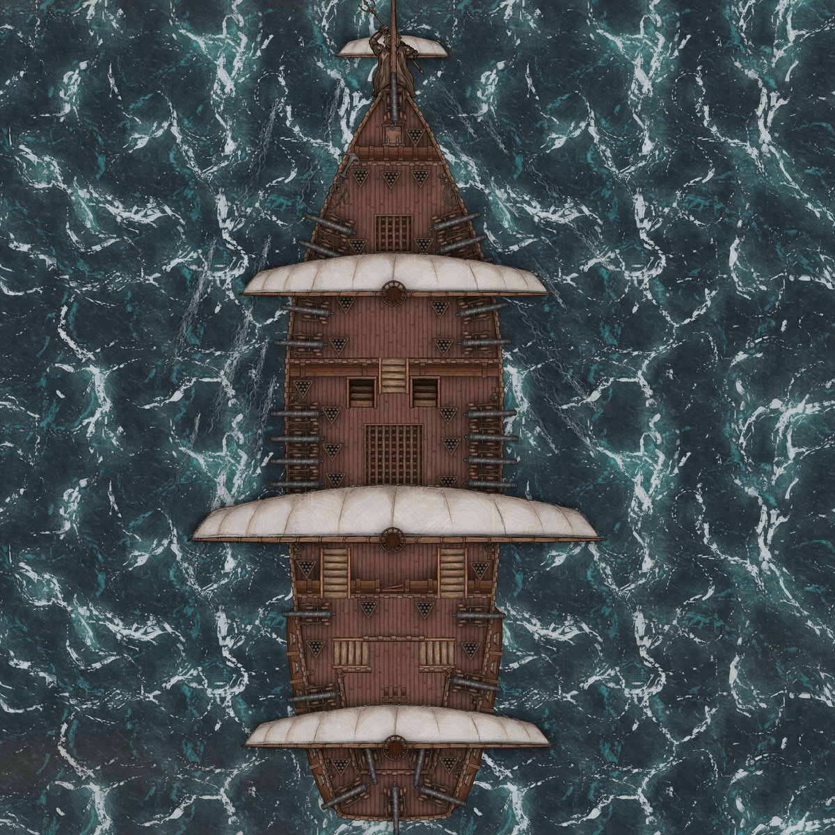 Ship Main Deck | Inkarnate - Create Fantasy Maps Online