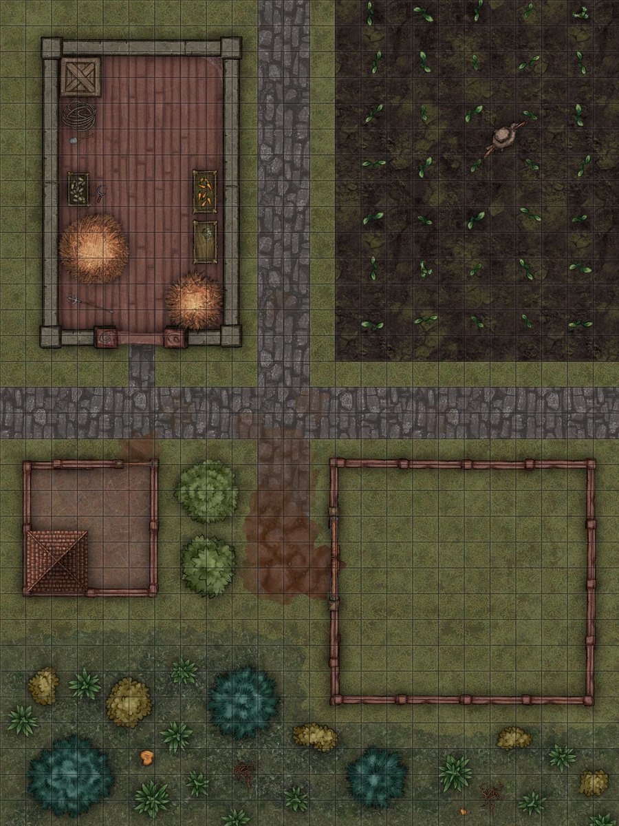 Simple Farm | Inkarnate - Create Fantasy Maps Online