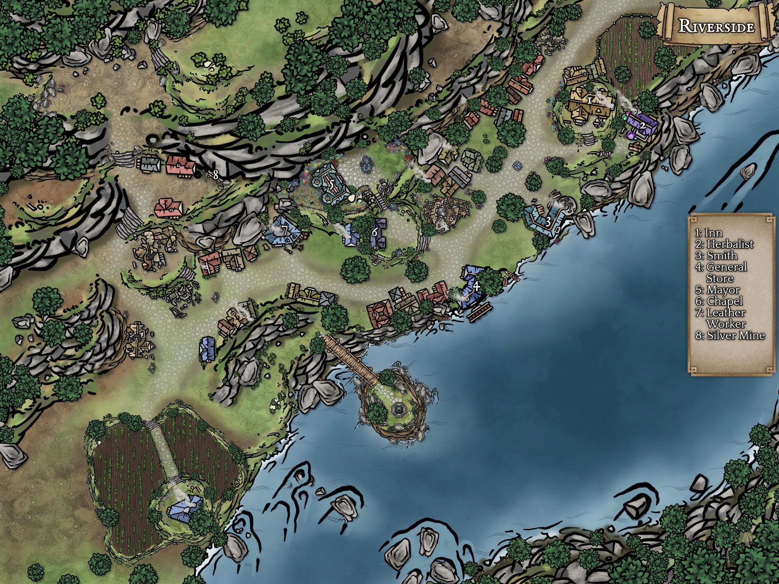 Riverside | Inkarnate - Create Fantasy Maps Online