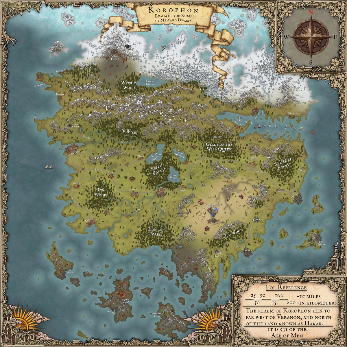 Korophon | Inkarnate - Create Fantasy Maps Online