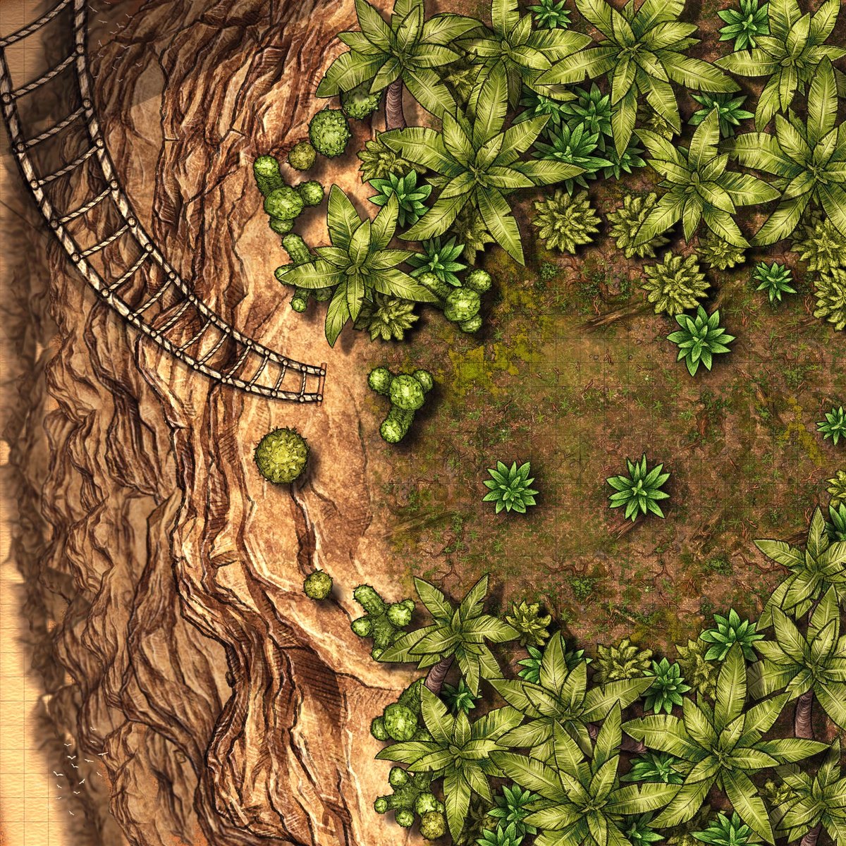 Rocky Plateau | Inkarnate - Create Fantasy Maps Online