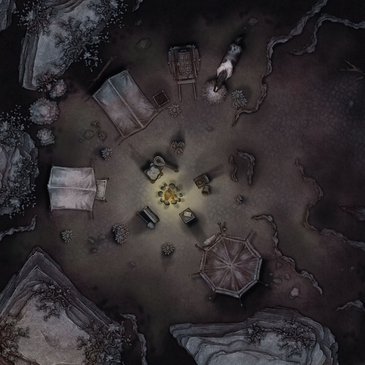 Camp Encounter | Inkarnate - Create Fantasy Maps Online