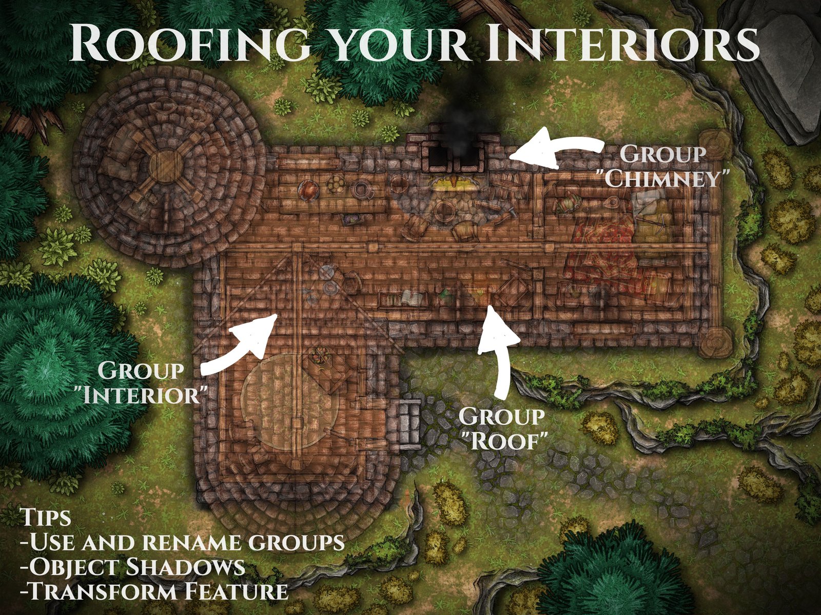 How to Create Roofs | Inkarnate - Create Fantasy Maps Online
