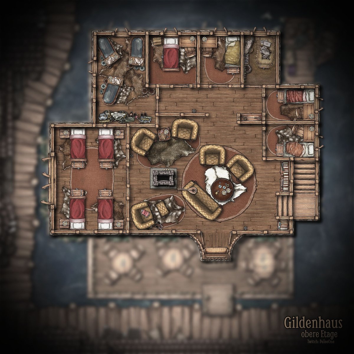 Gildenhaus (obere Etage) | Inkarnate - Create Fantasy Maps Online