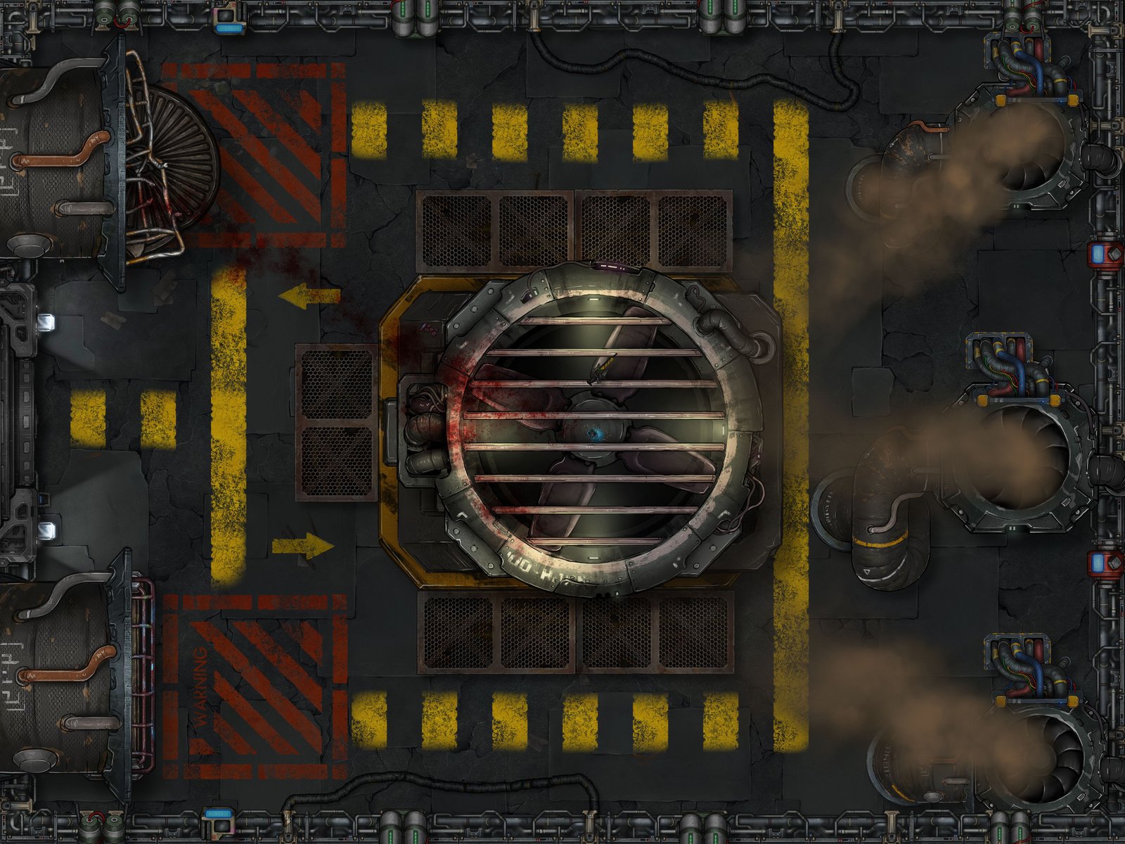 Tunel Coriolis Grid | Inkarnate - Create Fantasy Maps Online