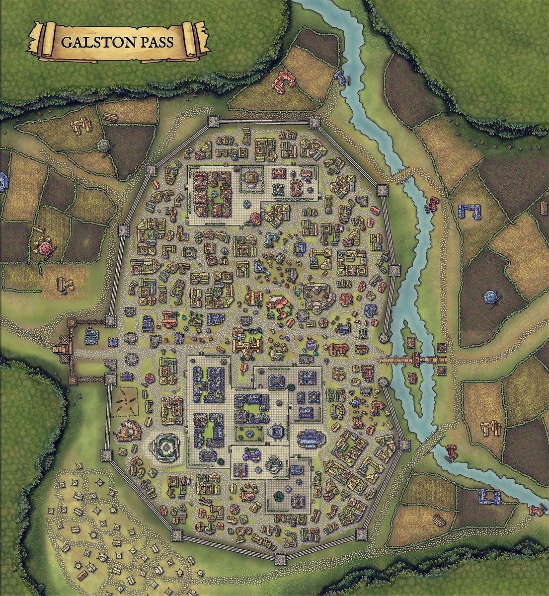 Galston Pass | Inkarnate - Create Fantasy Maps Online