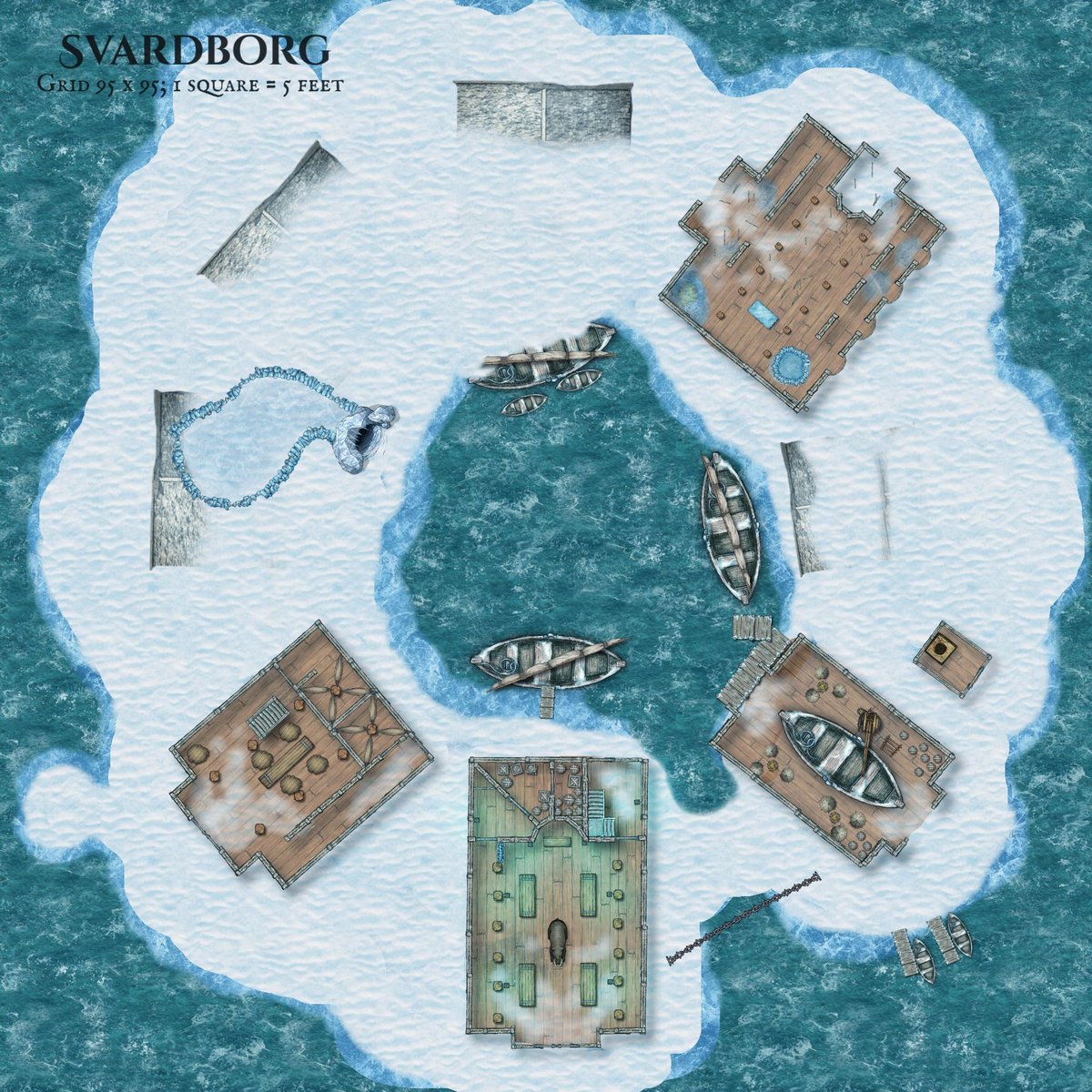 Svardborg, Lair of the Frost Giants | Inkarnate - Create Fantasy Maps ...