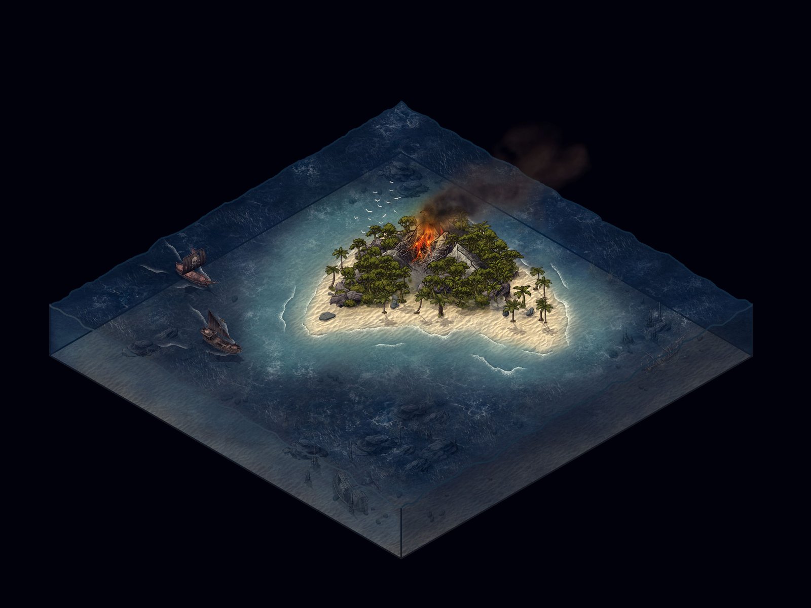 Water Tile | Inkarnate - Create Fantasy Maps Online