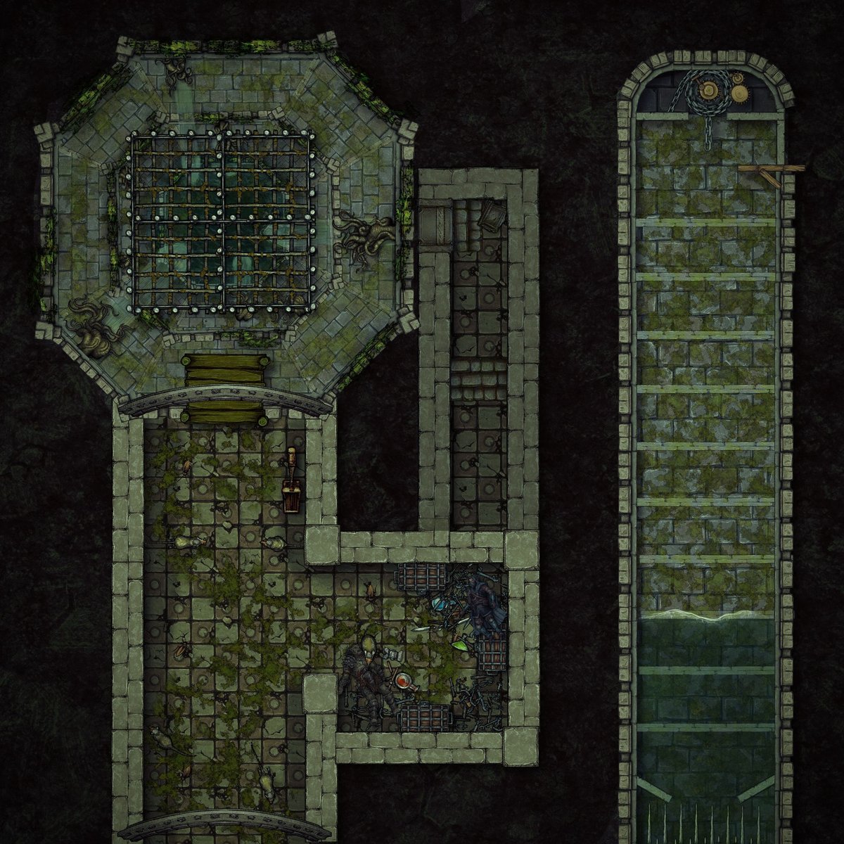 Oubliette Trap | Inkarnate - Create Fantasy Maps Online