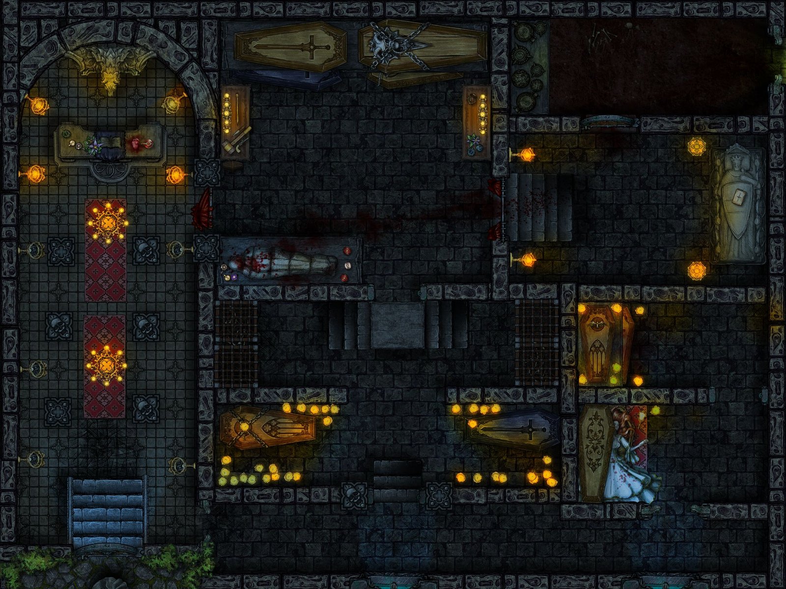 Vampire Sanctuary | Inkarnate - Create Fantasy Maps Online