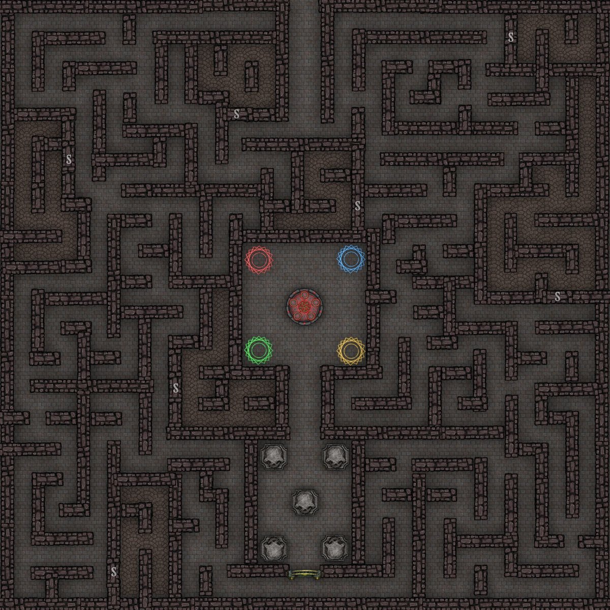 Dungeon Maze 2 | Inkarnate - Create Fantasy Maps Online