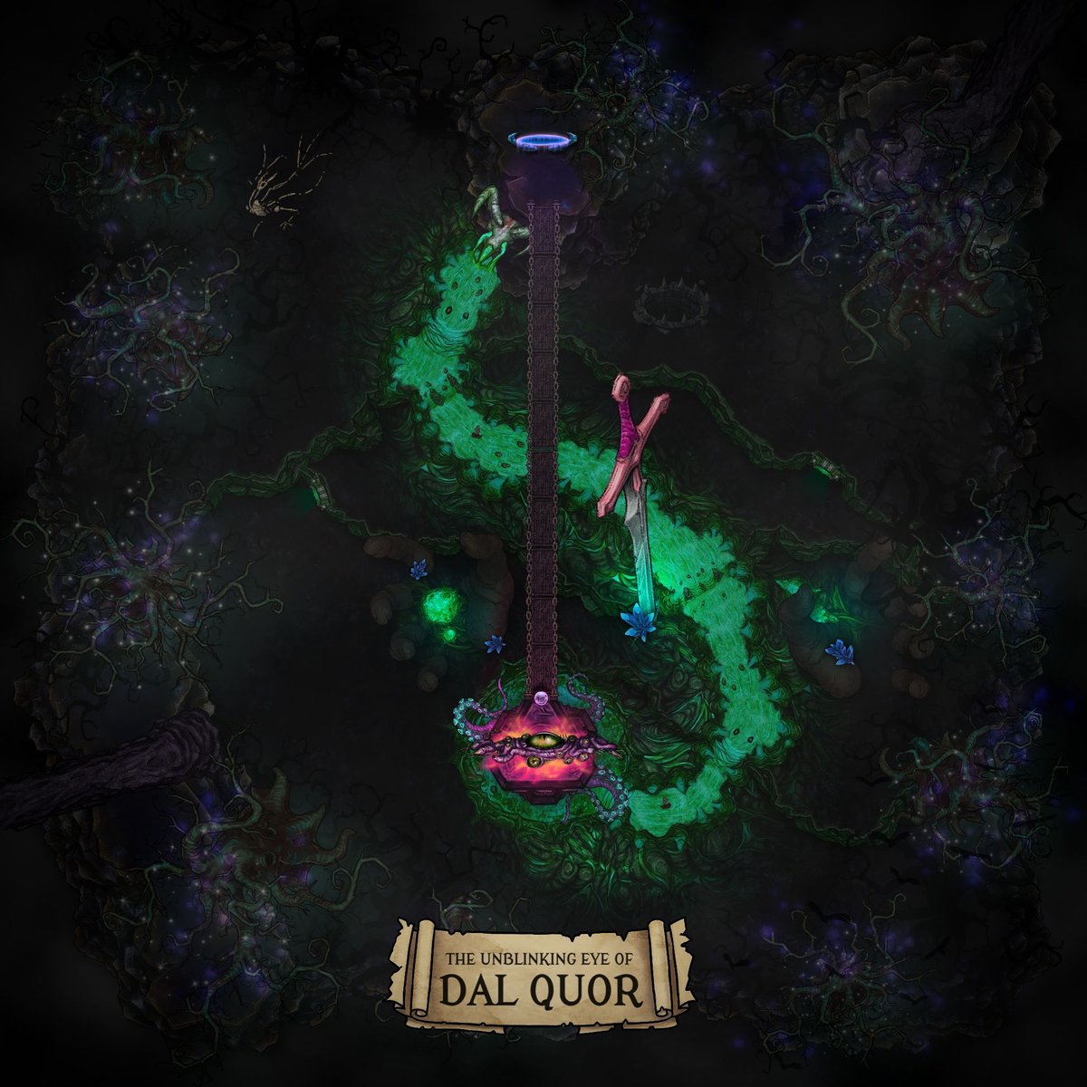 The Unblinking Eye of Dal Quor | Inkarnate - Create Fantasy Maps Online