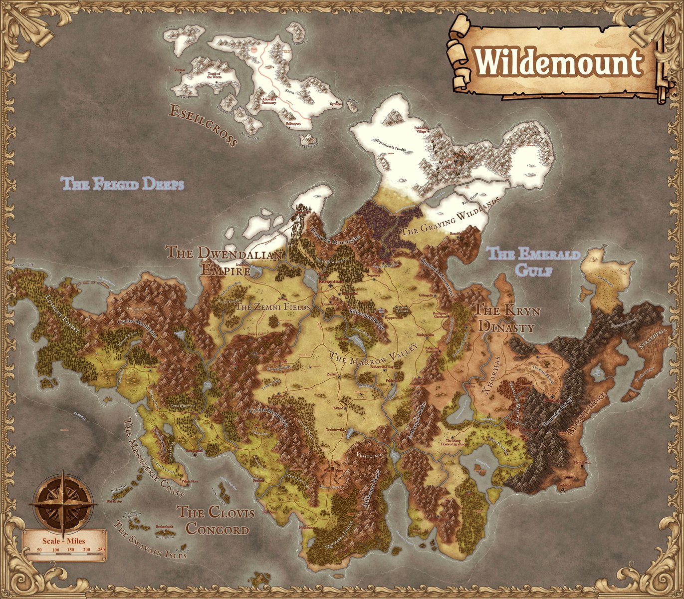 Wildemount | Inkarnate - Create Fantasy Maps Online