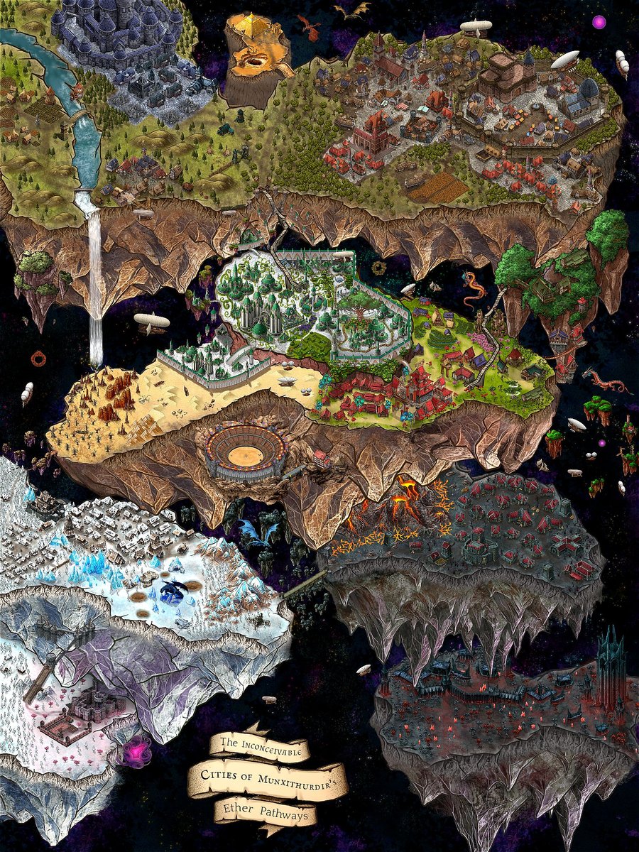 Dragon Realm | Inkarnate - Create Fantasy Maps Online