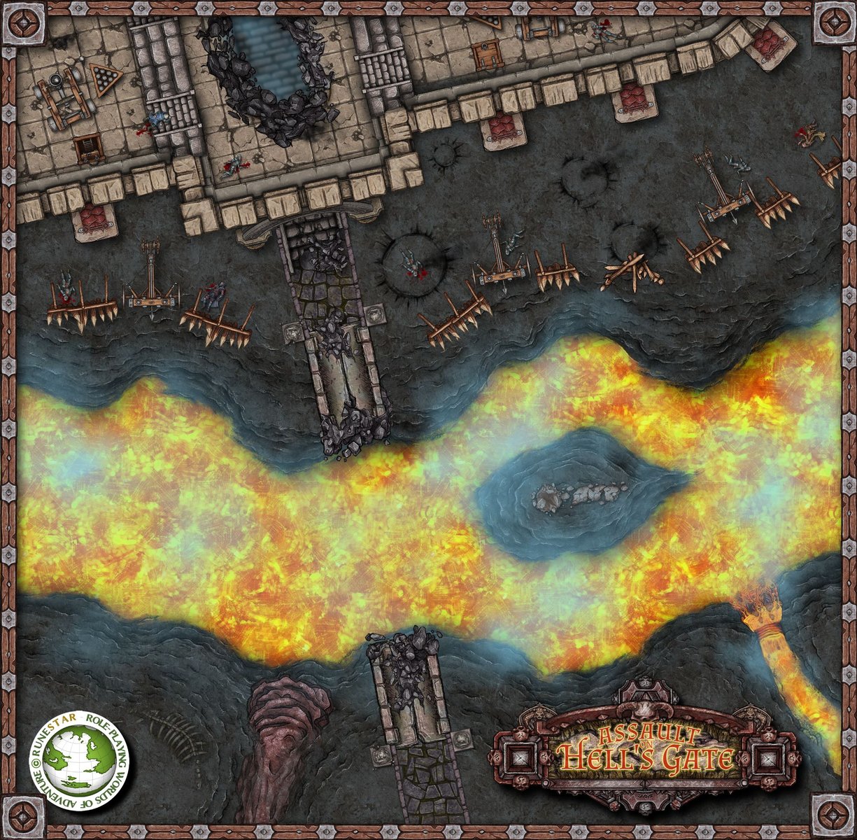 Hell's Gate | Inkarnate - Create Fantasy Maps Online