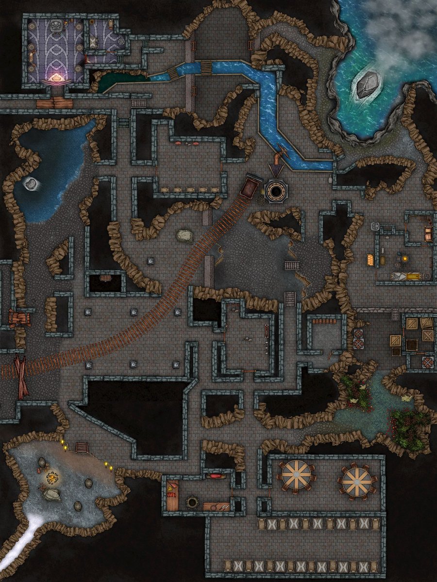 Wave-Echo Cave | Inkarnate - Create Fantasy Maps Online